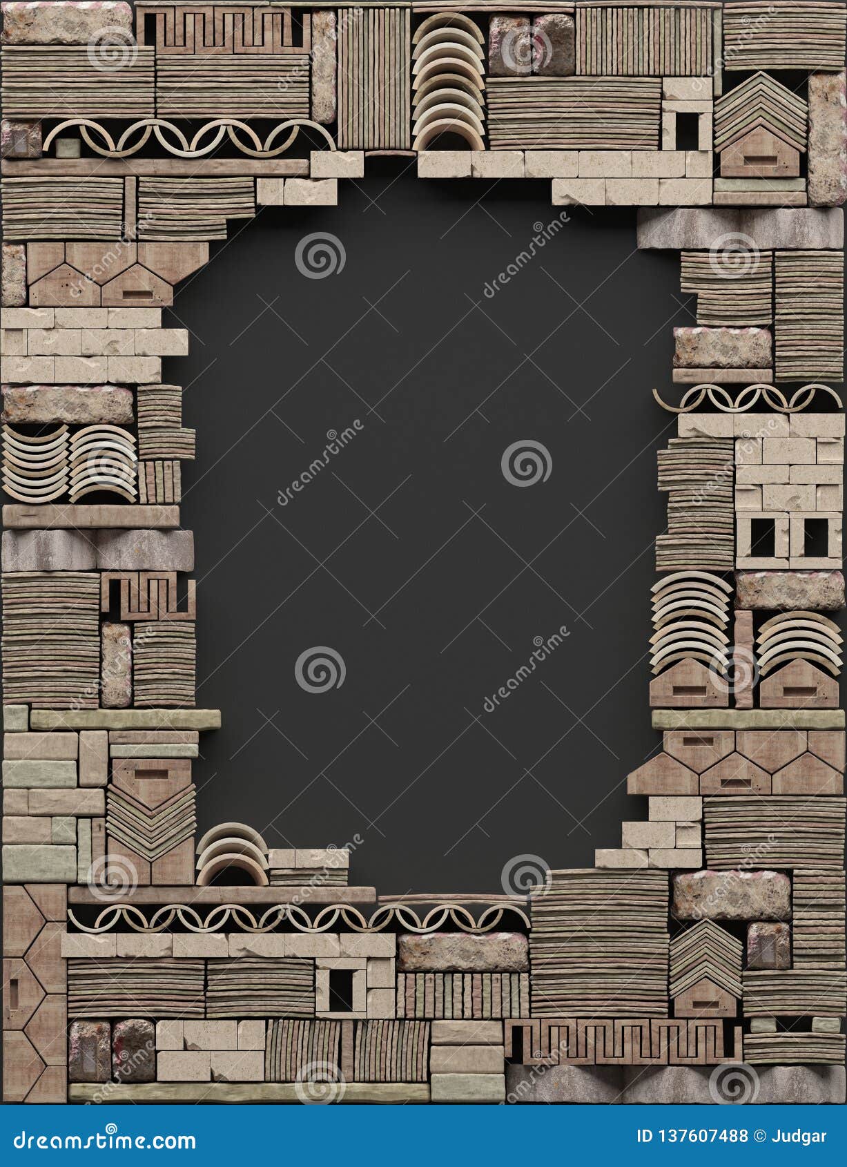 Stone Blocks Seamless Texture Stock Image | CartoonDealer.com #6234217