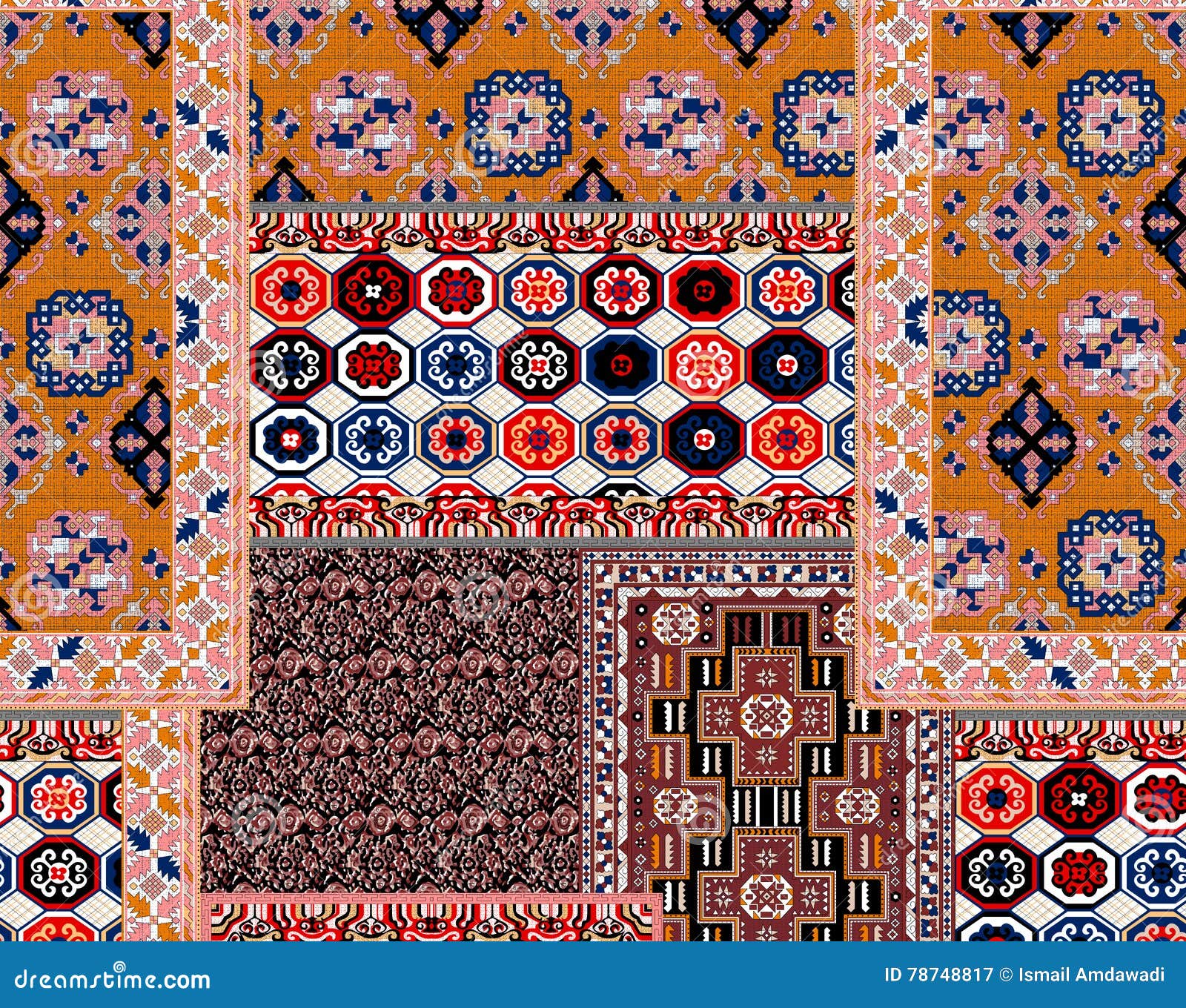 Border Frame Pattern Design Stock Illustration - Illustration of border ...