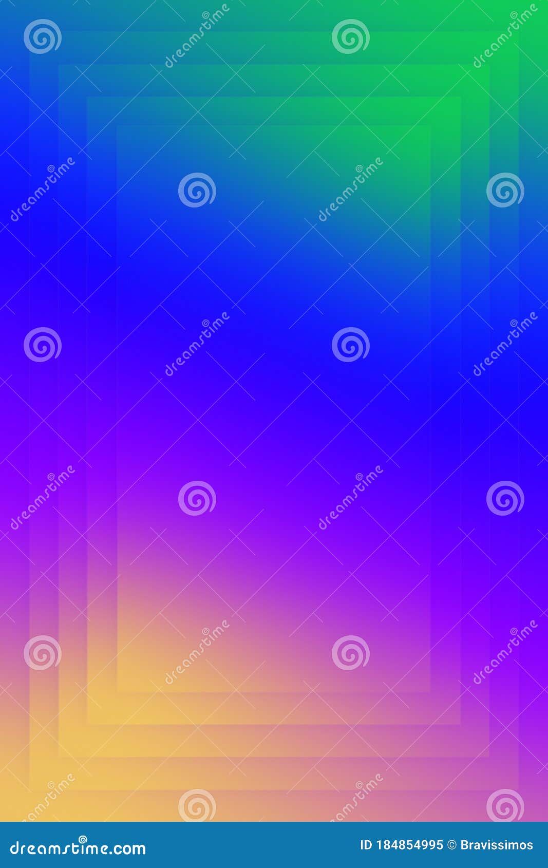 Border Frame Template Background Blur, Bright Stock Illustration ...