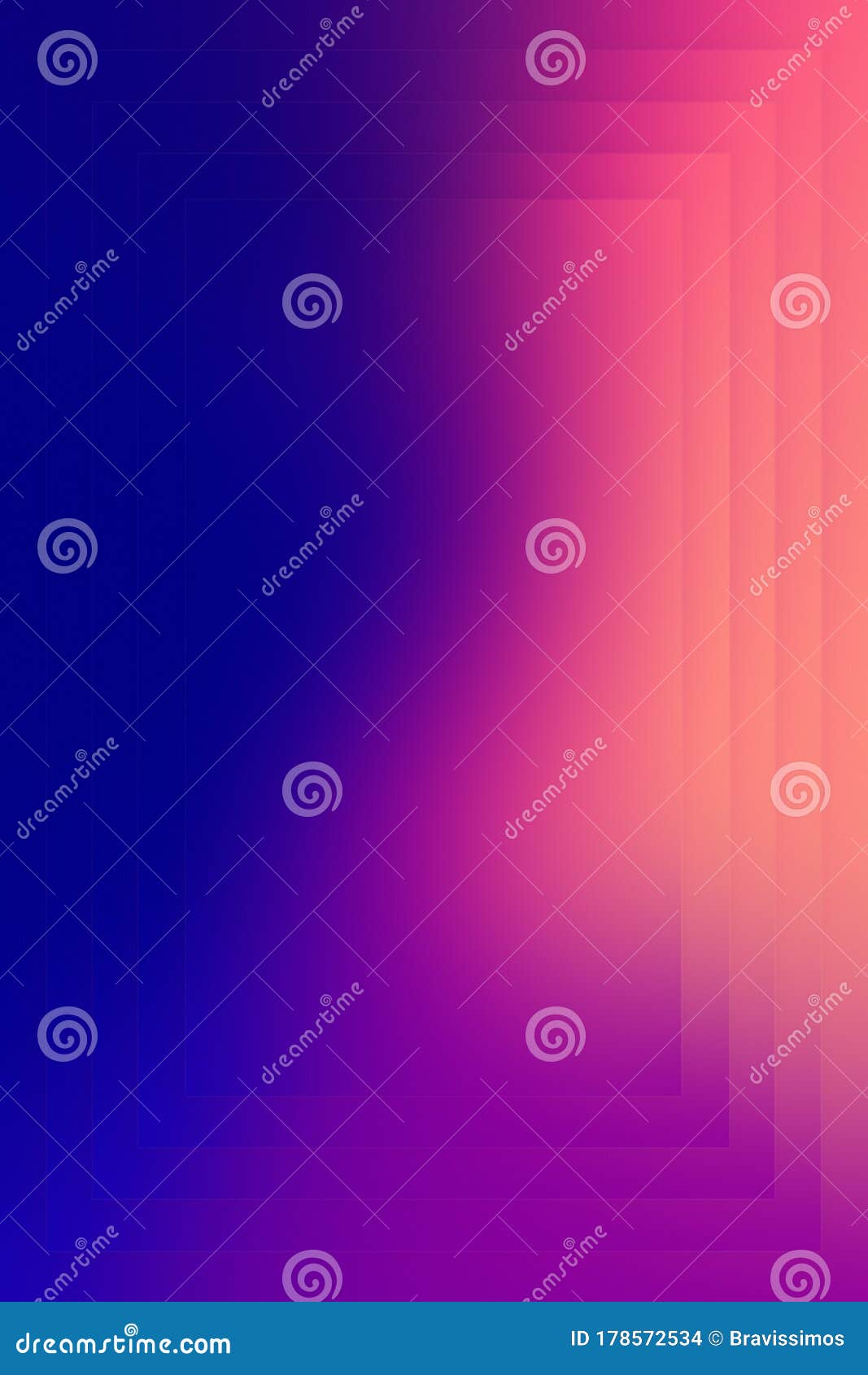 Border Frame Template Background Blur, Holiday Art Stock Illustration ...