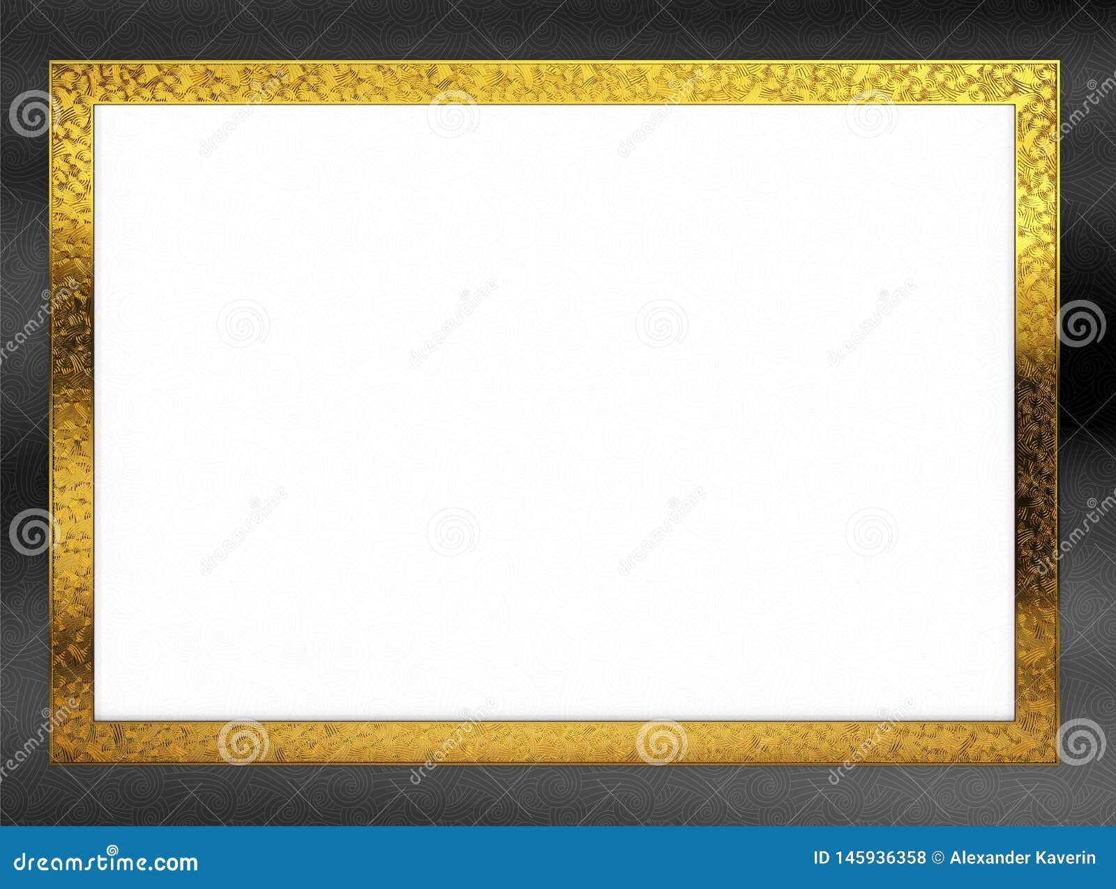 Border with Gray Abstract Geometric Background Stock Illustration ...