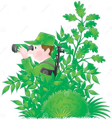 Border guard stock illustration. Illustration of clipart - 17198479