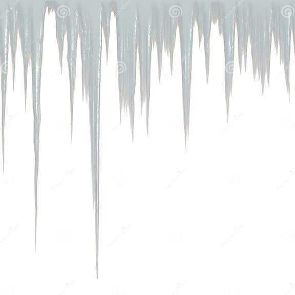 Border with icicle pattern stock illustration. Illustration of ...