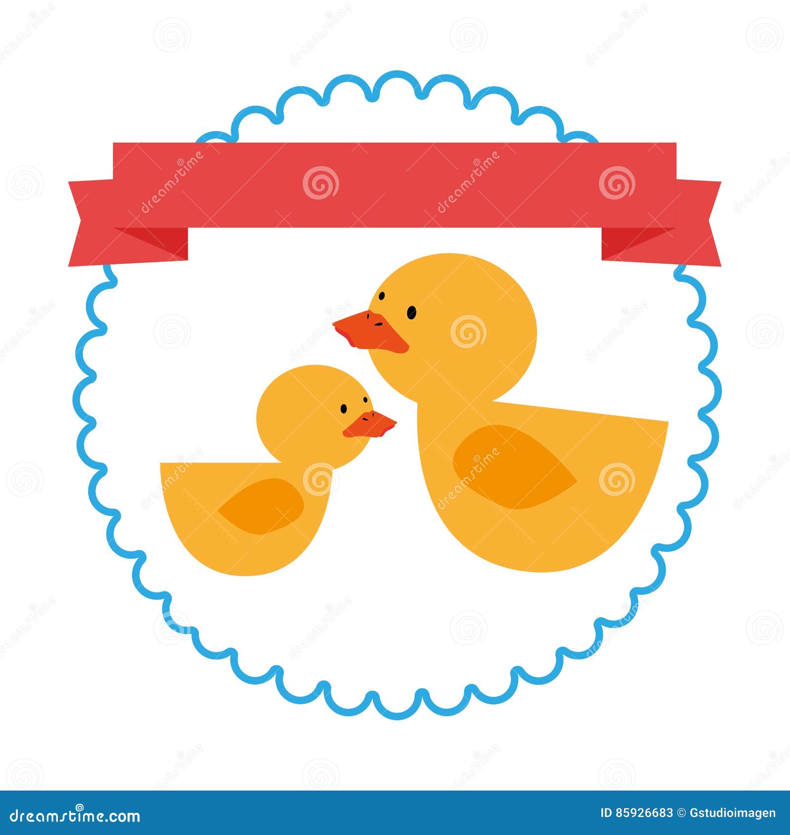 Duck Baby Shower Borders
