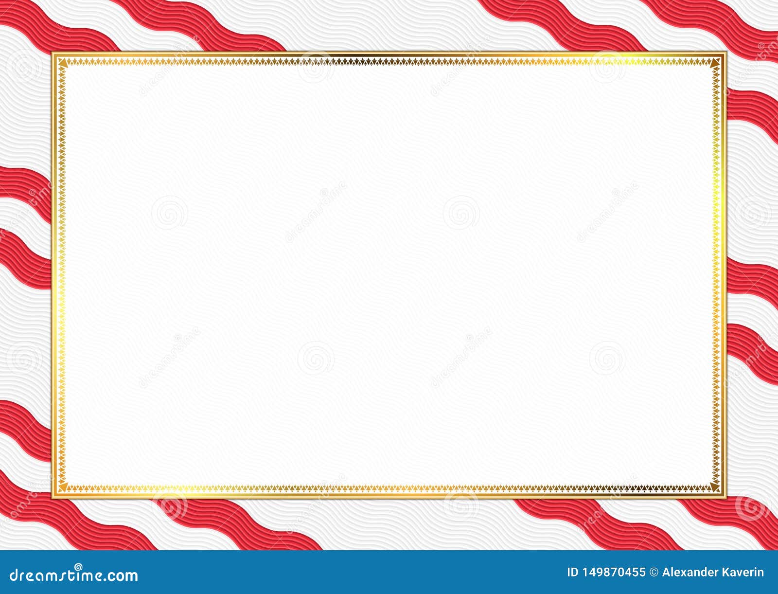 Border Made with Austria National Colors Stock Vector - Illustration of ...