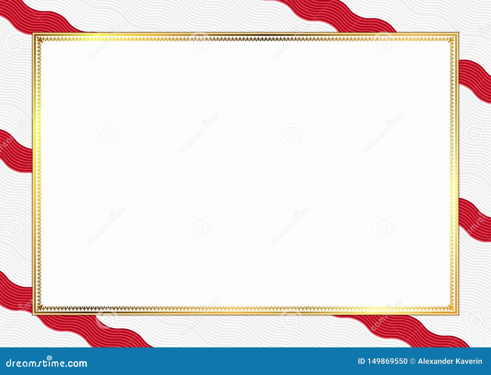 Border Made with Malta National Colors Stock Vector - Illustration of ...