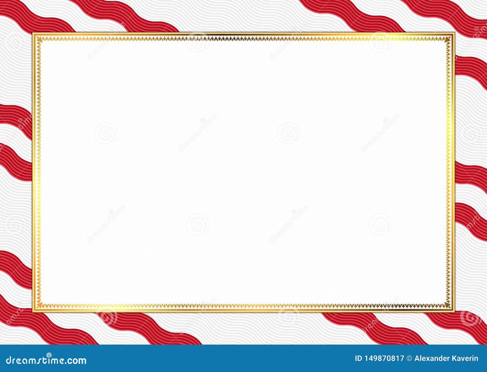Border Made with Peru National Colors Stock Vector - Illustration of ...