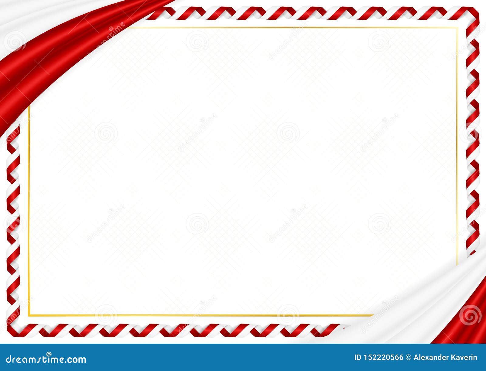 Border Made with Tonga National Colors Stock Vector - Illustration of ...
