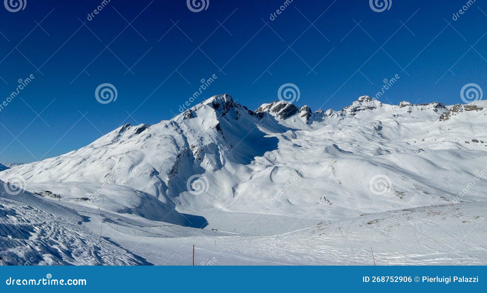 Border Mountains between Italy and France Stock Photo - Image of italy ...