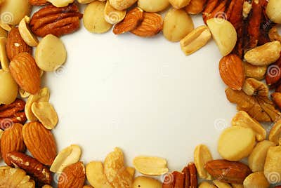 Border of nuts stock photo. Image of almond, macro, peanut - 11121108