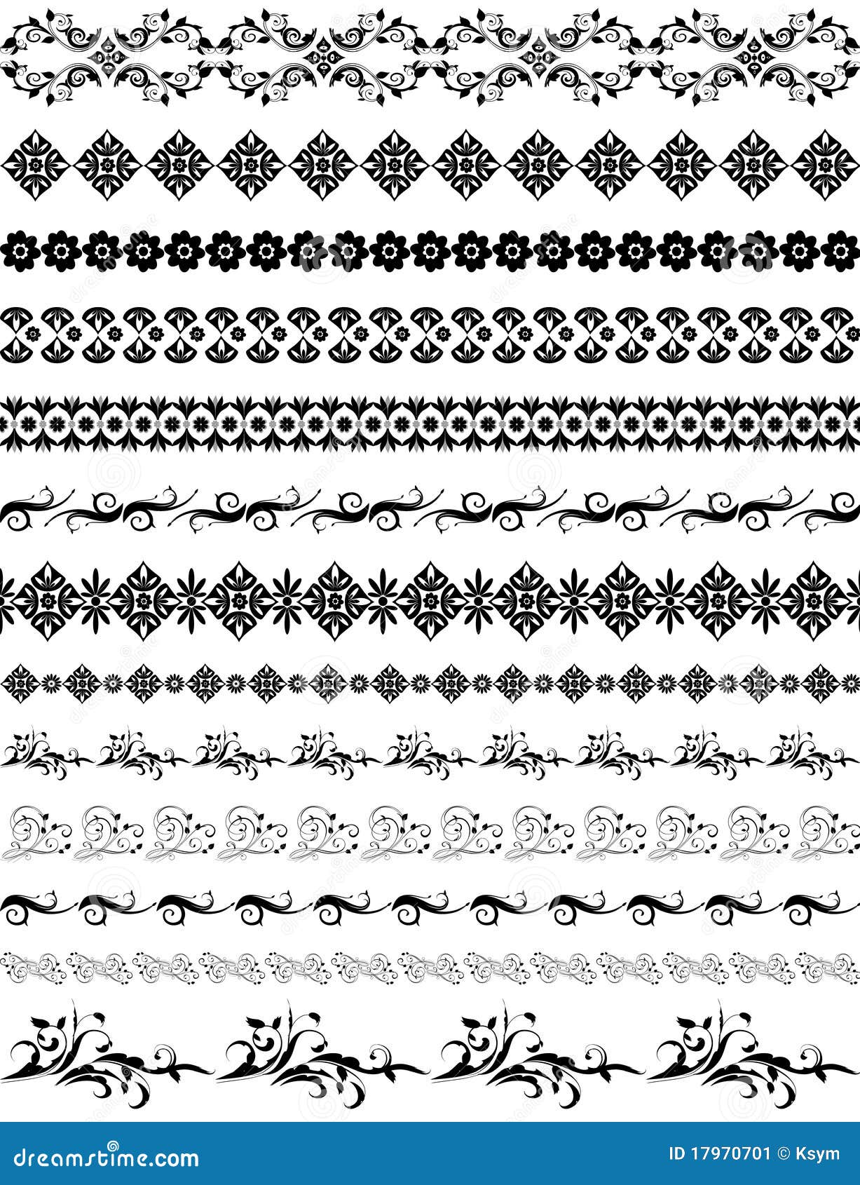 Border oriental arabesque stock vector. Illustration of border - 17970701