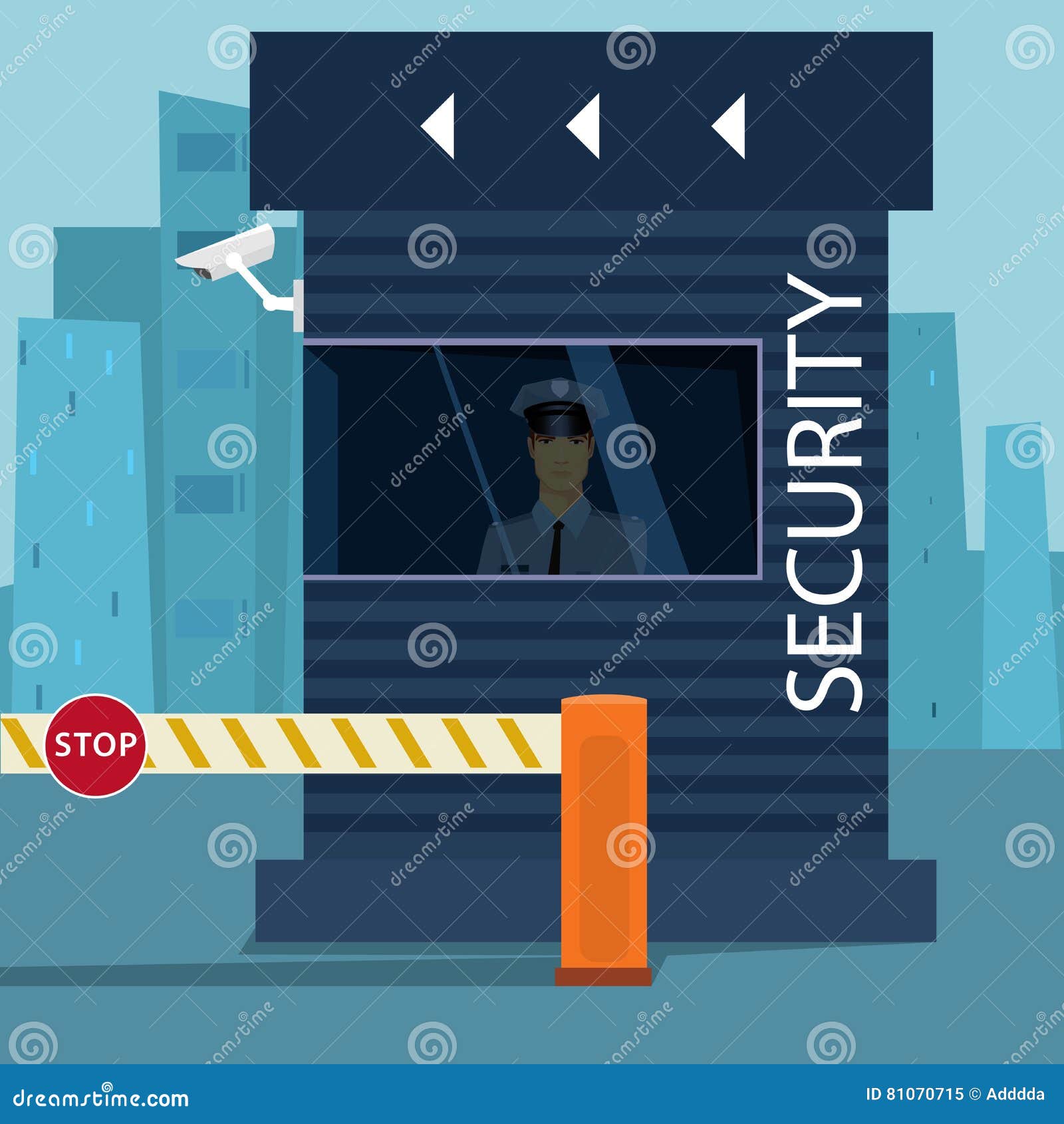 Security Checkpoint At The Entrance Of A Data Center, With Armed Guards ... Security Checkpoint At The Entrance Of A Data Center, With Armed Guards ...