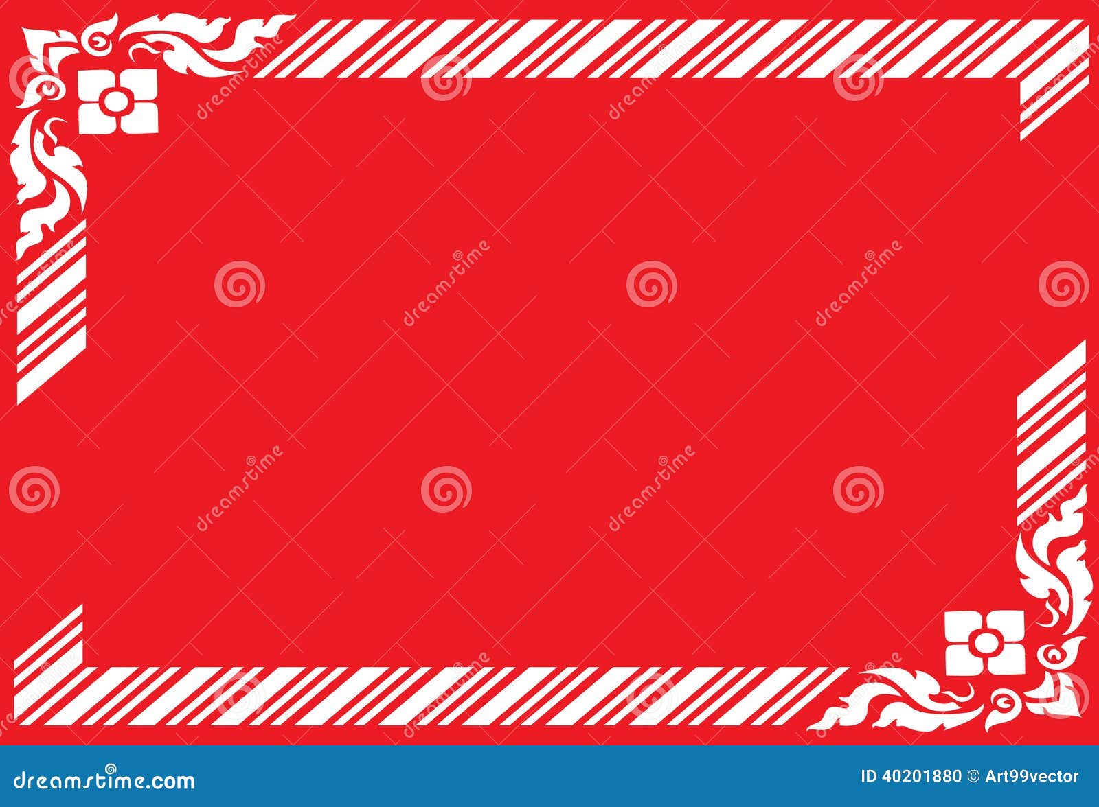 Border pattern thai stock illustration. Illustration of stripes - 40201880