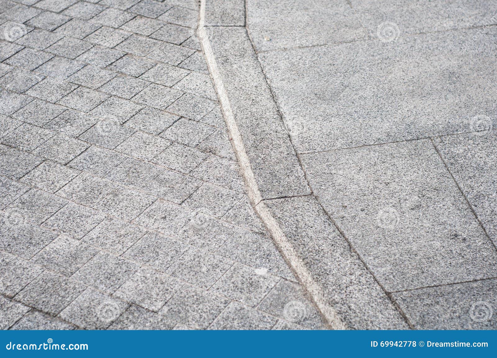 Border of Paving Slabs in Old City Stock Photo - Image of background ...