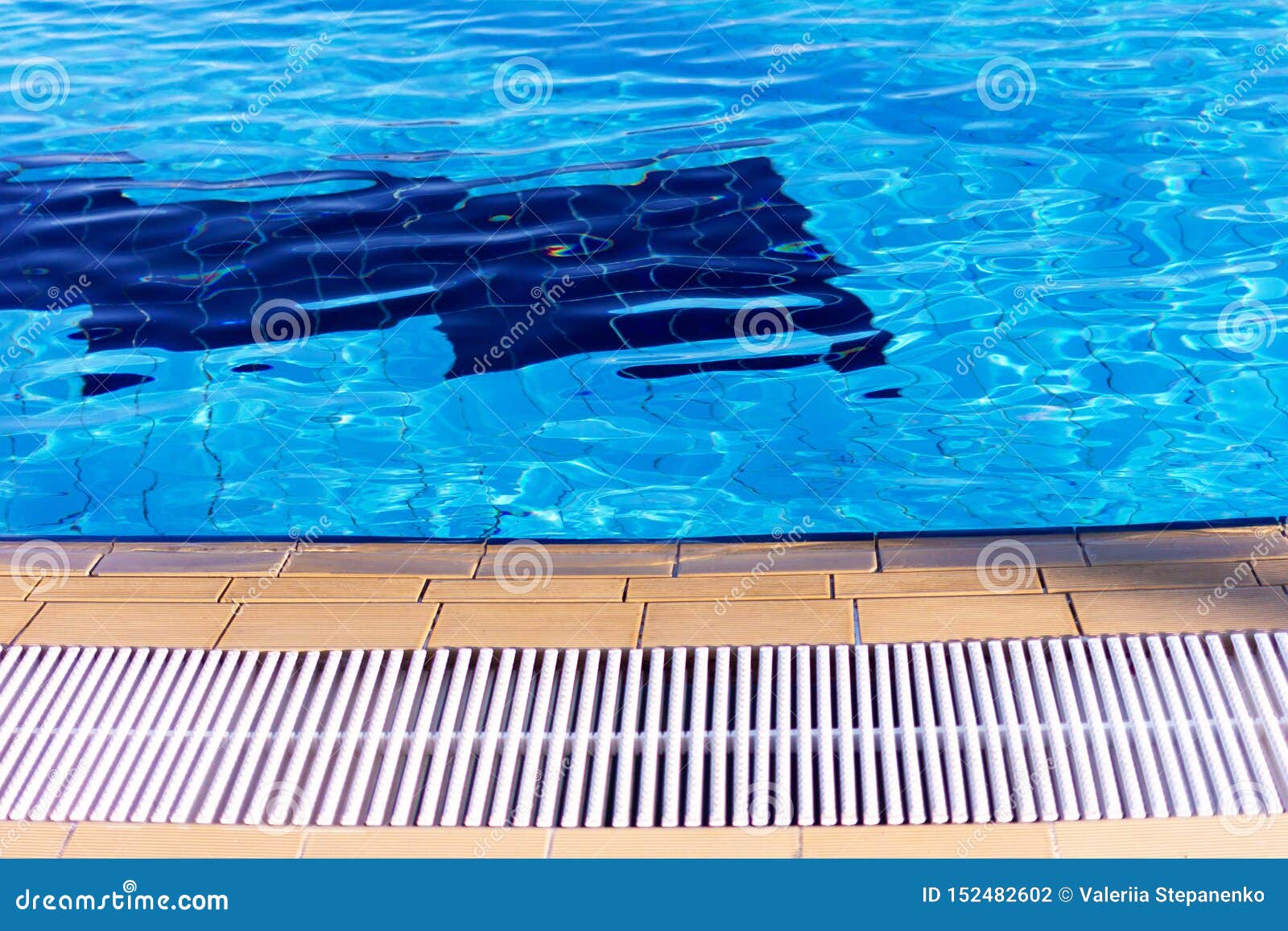 The border of the pool stock photo. Image of swimming - 152482602