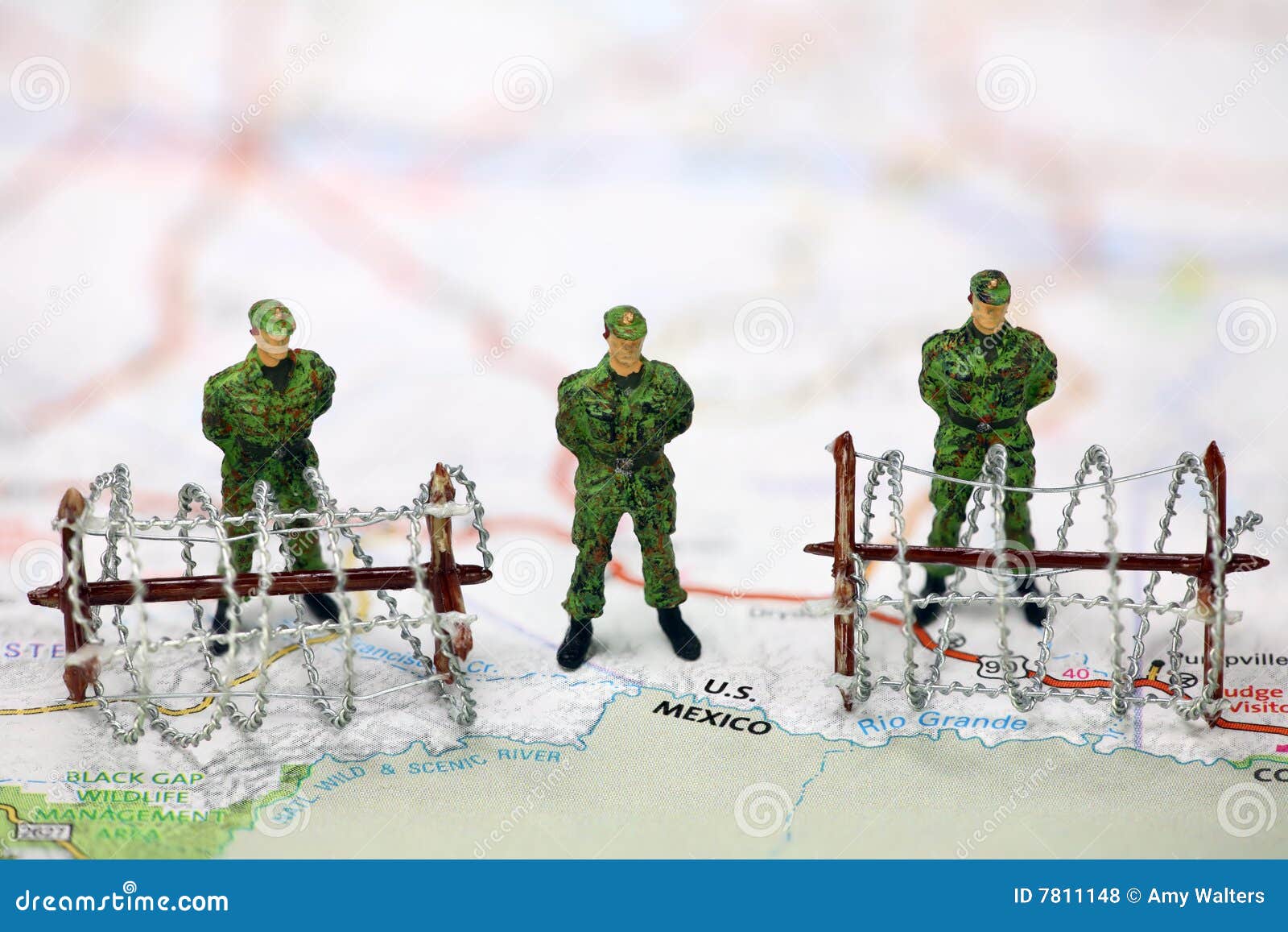 Border protection concept. stock photo. Image of homeland - 7811148