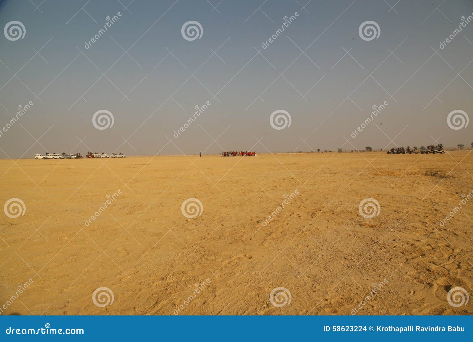Border Security Force in the Desert Stock Photo - Image of life, land ...