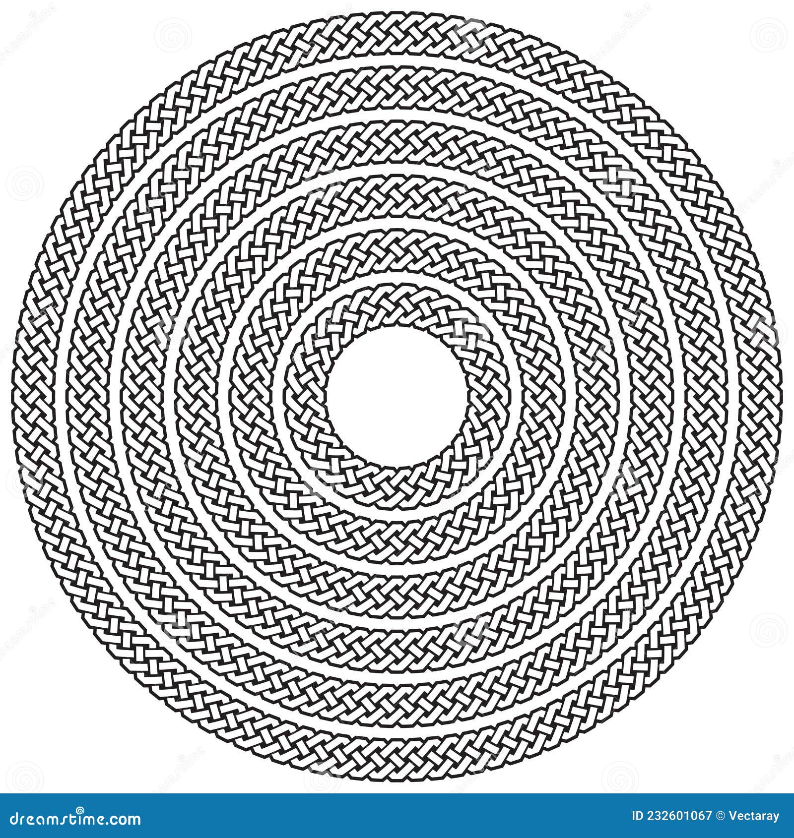 Celtic Knotwork Round Circular Border Frame In A Range Of Sizes ...