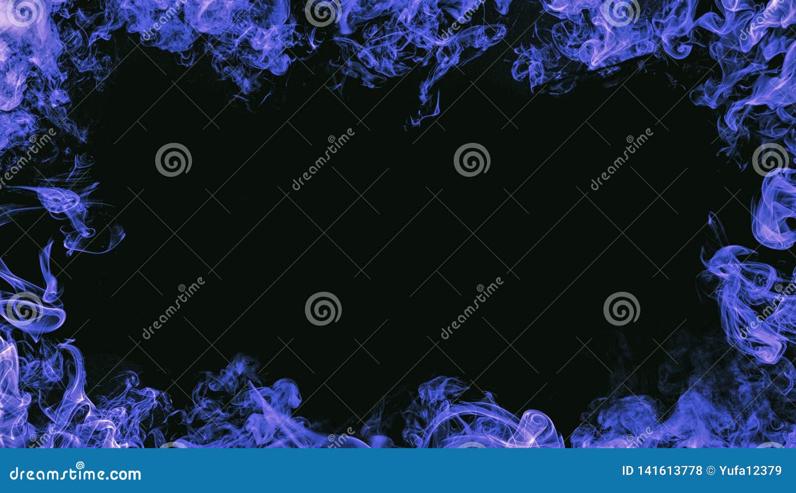 Border Smoke Texture. Design Element Stock Photo - Image of dark ...