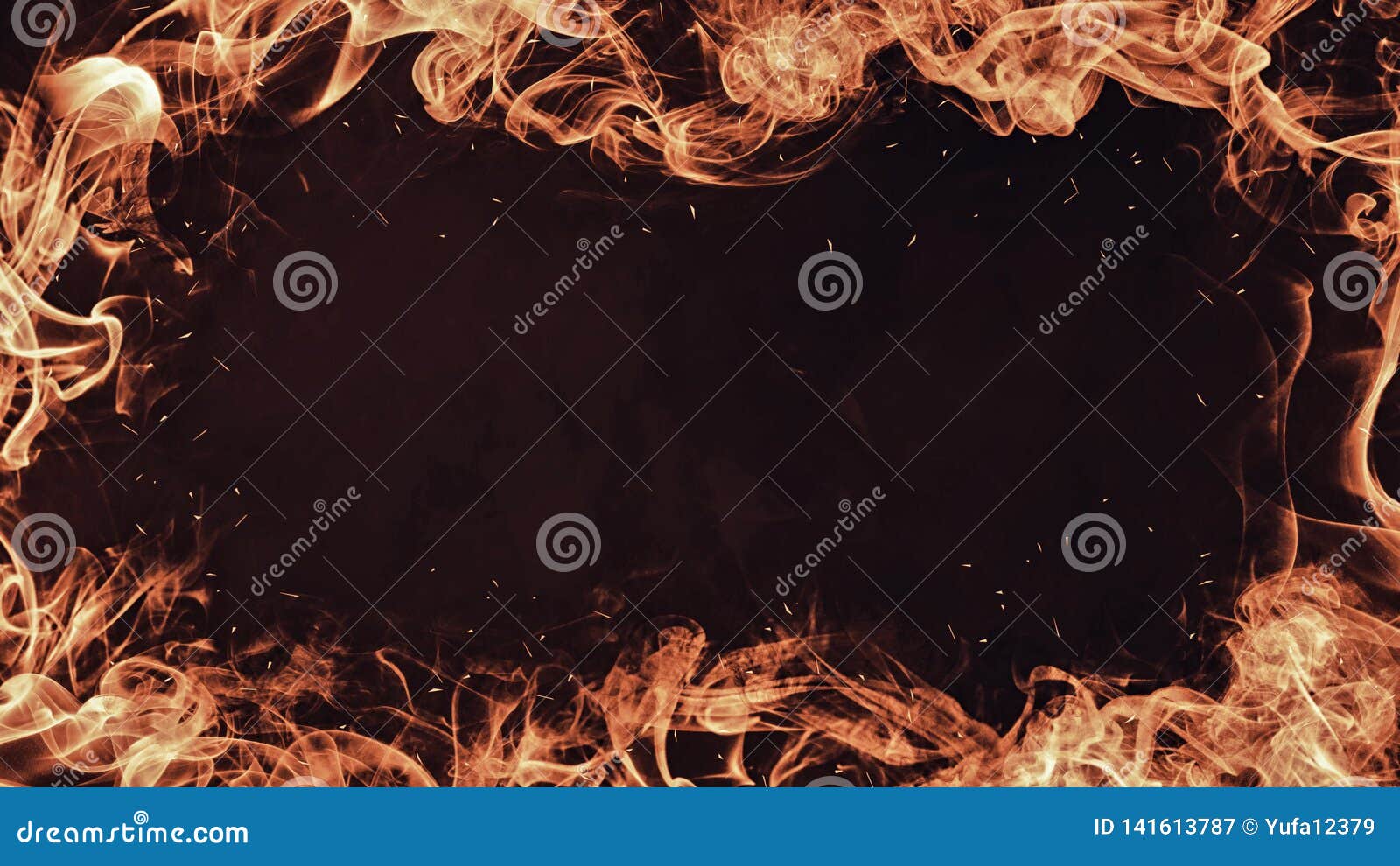 Border Smoke Texture. Design Element Stock Image - Image of backdrop ...