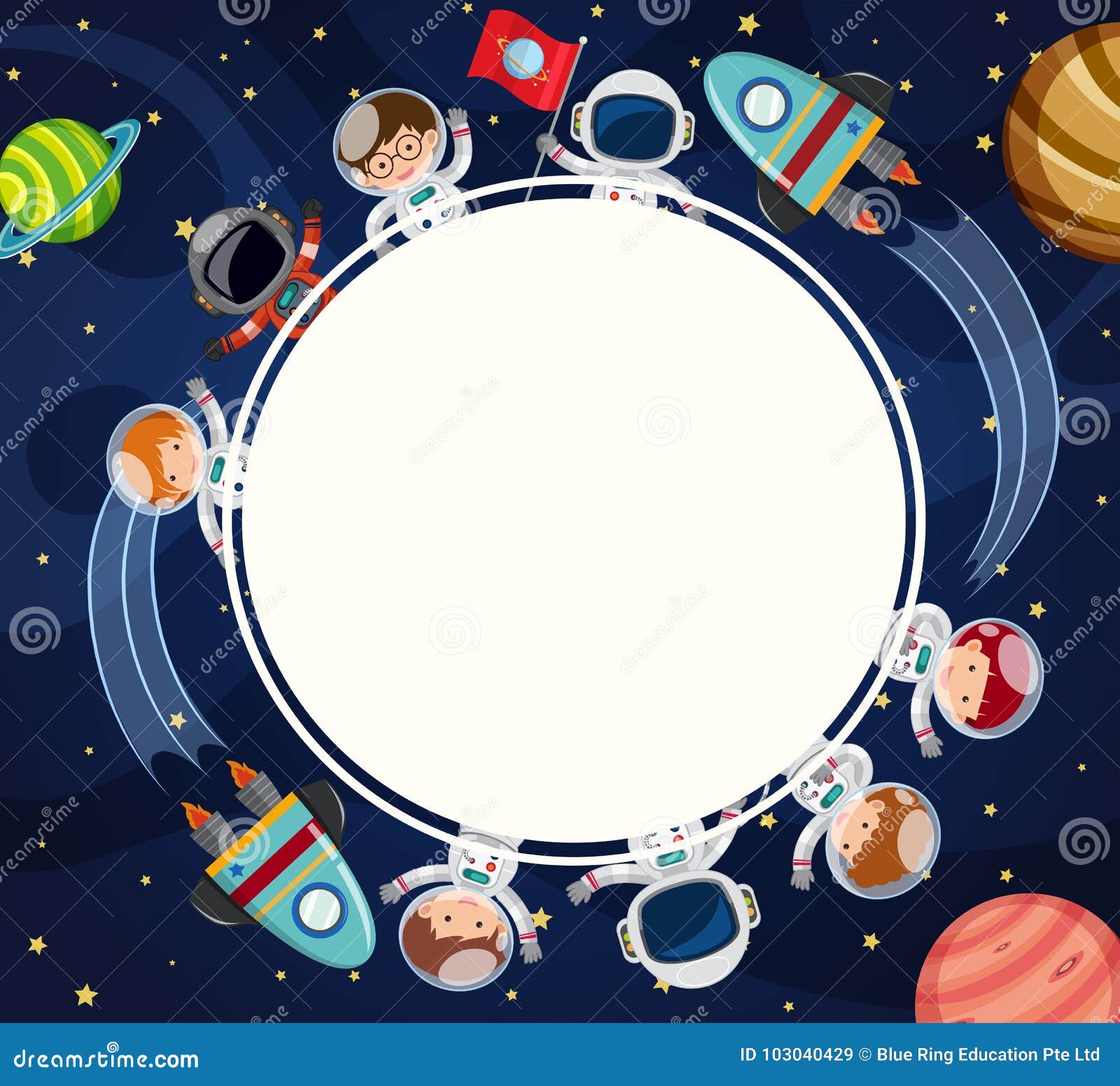 Space Border Stock Illustrations – 342,473 Space Border Stock ...