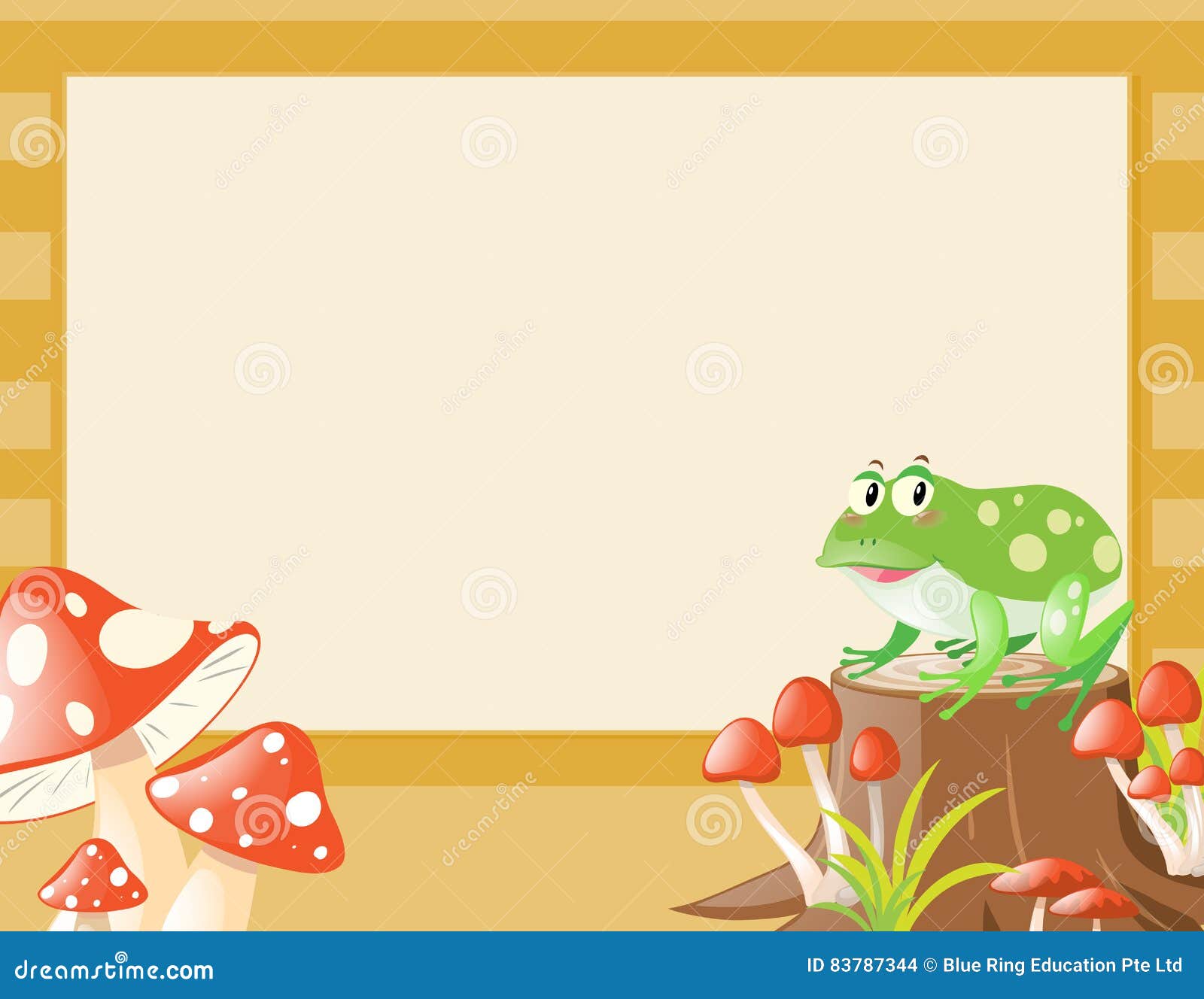 Frog Border Royalty-Free Stock Photo | CartoonDealer.com #9975771