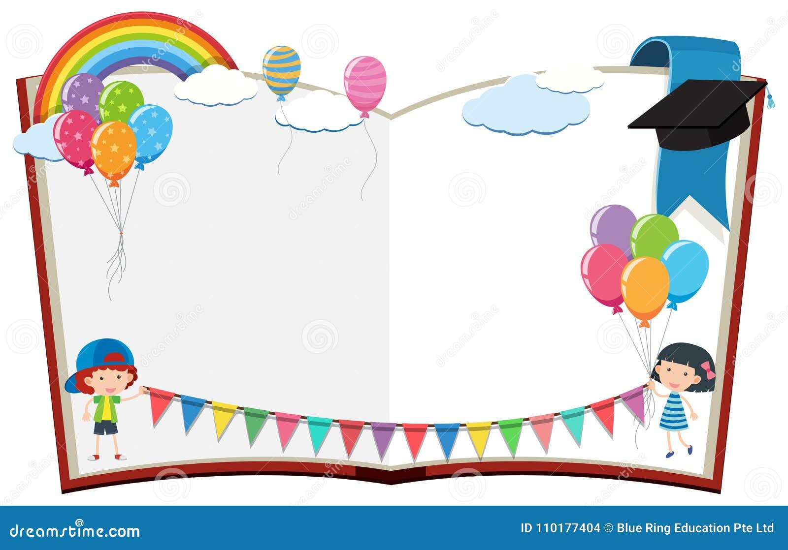 Colorful Border Templates For Kids