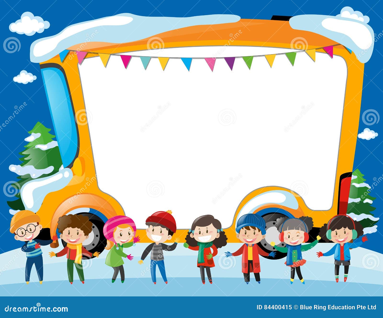 Children School Border