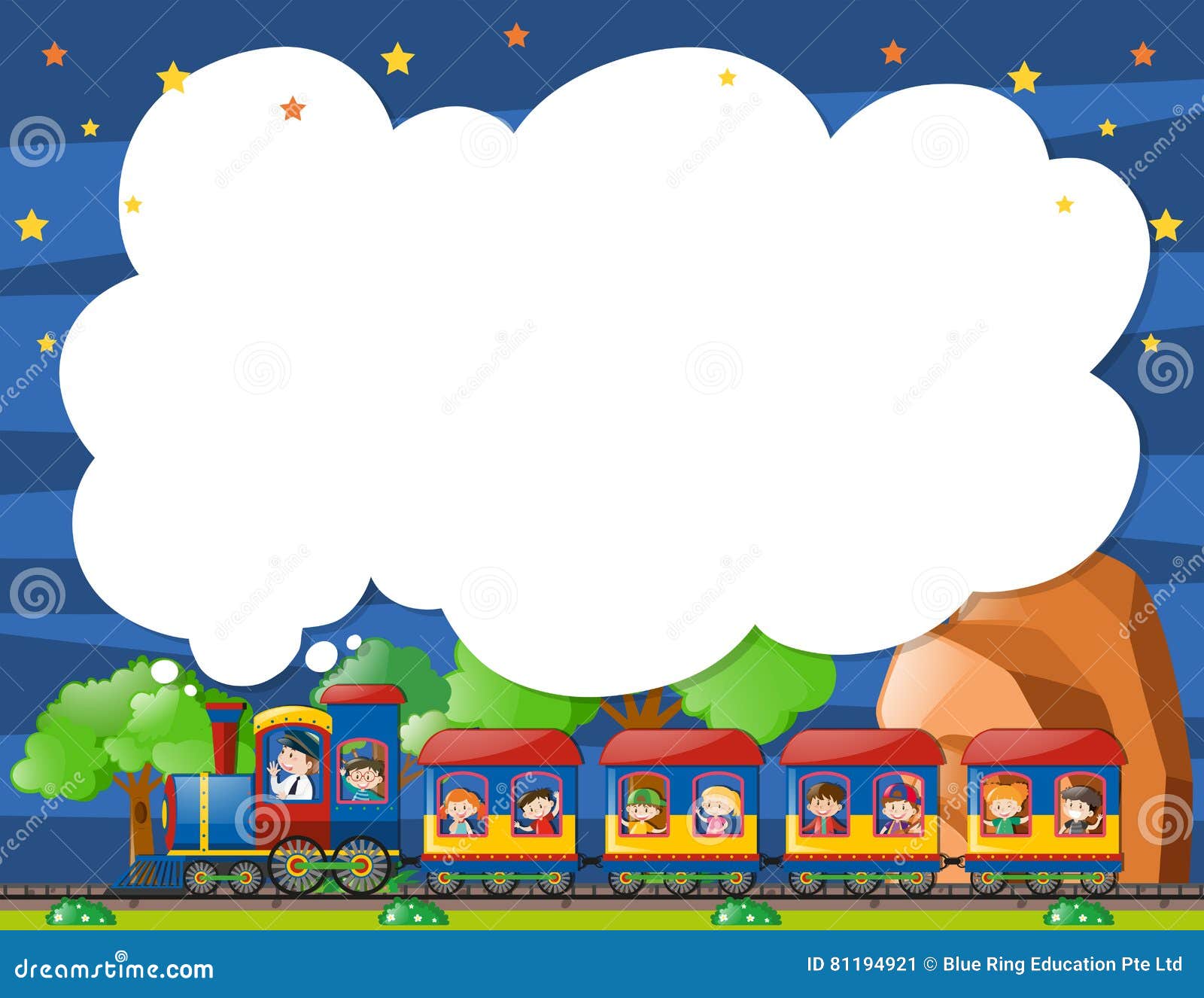 Train Border Clip Art