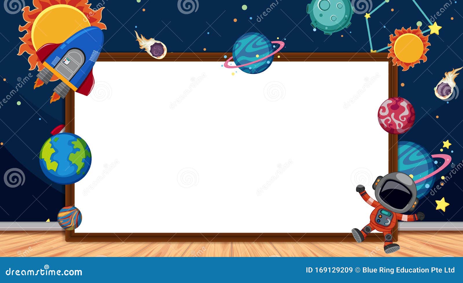 Solar System Clip Art Borders