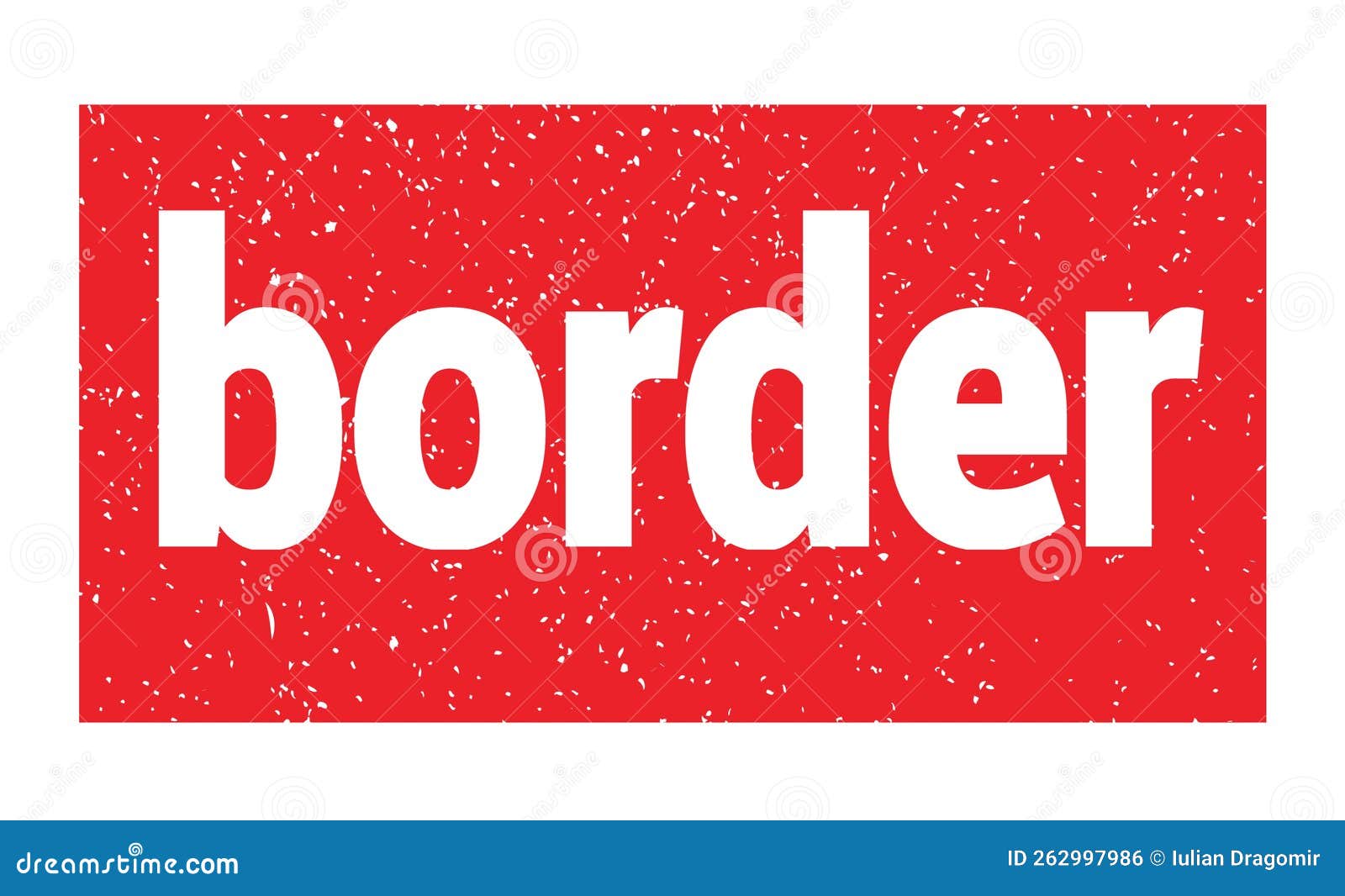 Border Text Written on Red Stamp Sign Stock Illustration - Illustration ...