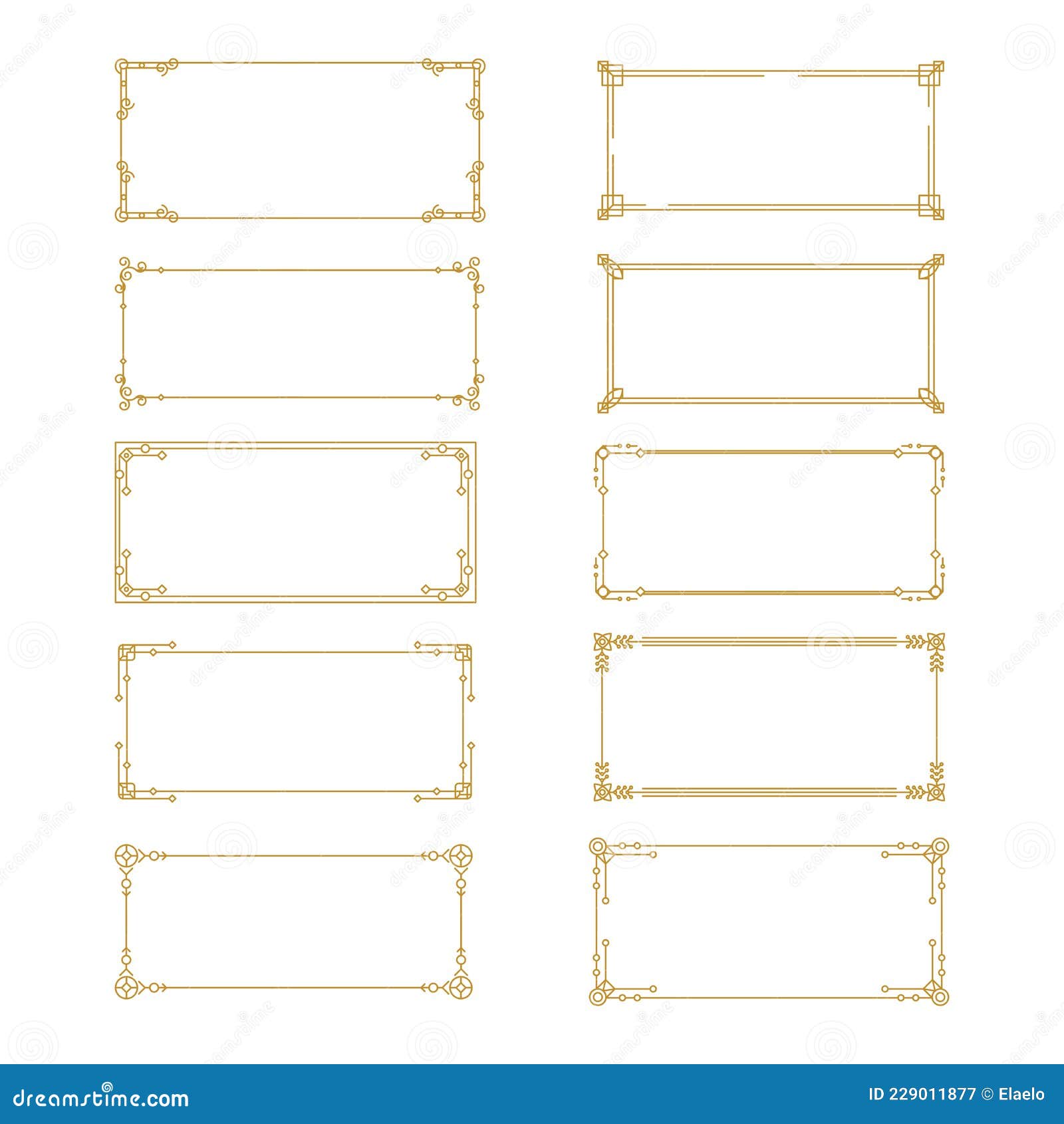 Border Vector Illustration Design Stock Vector - Illustration of ...