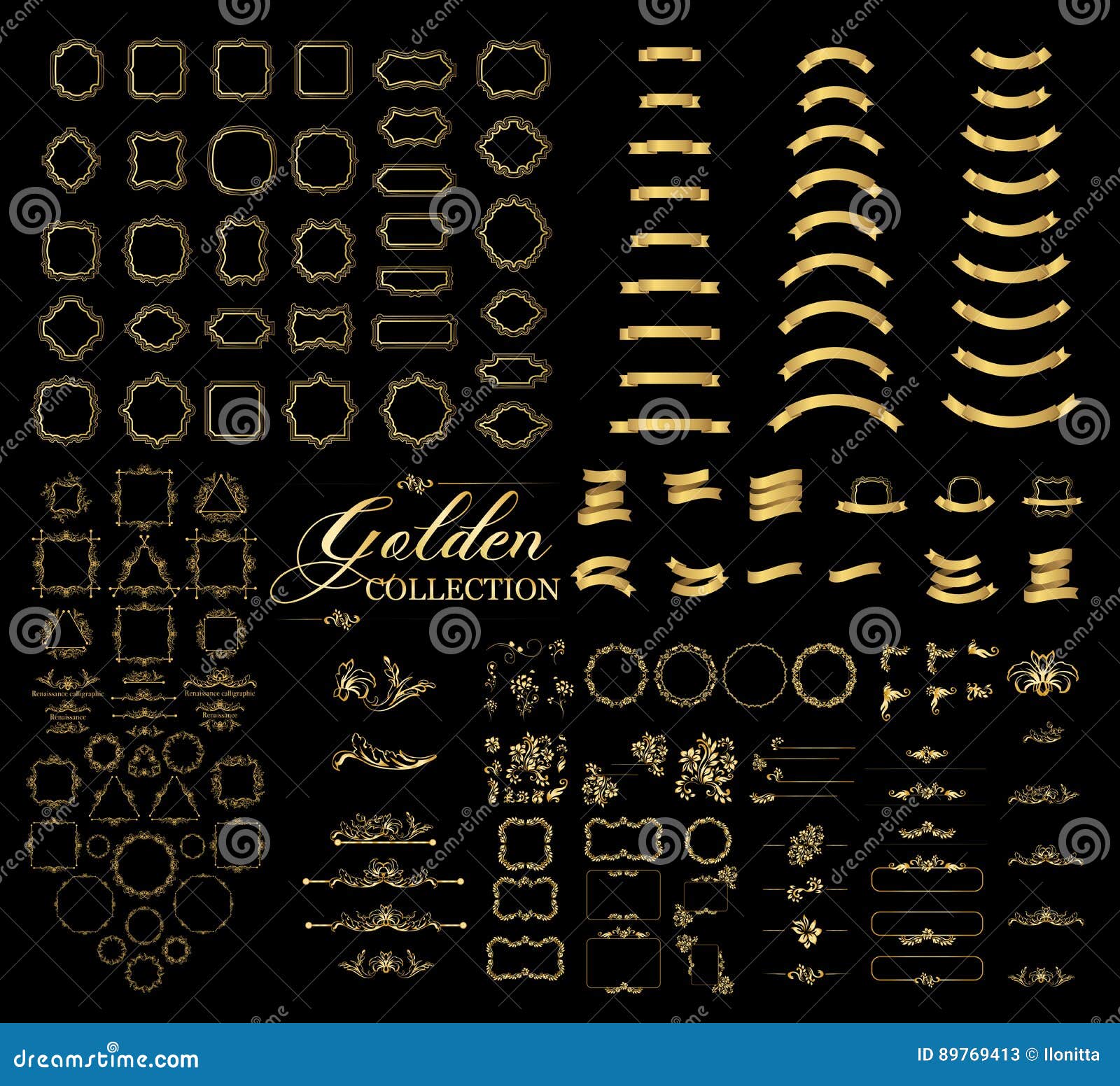 Chapter Ribbon Divider Stock Illustrations – 7 Chapter Ribbon Divider ...