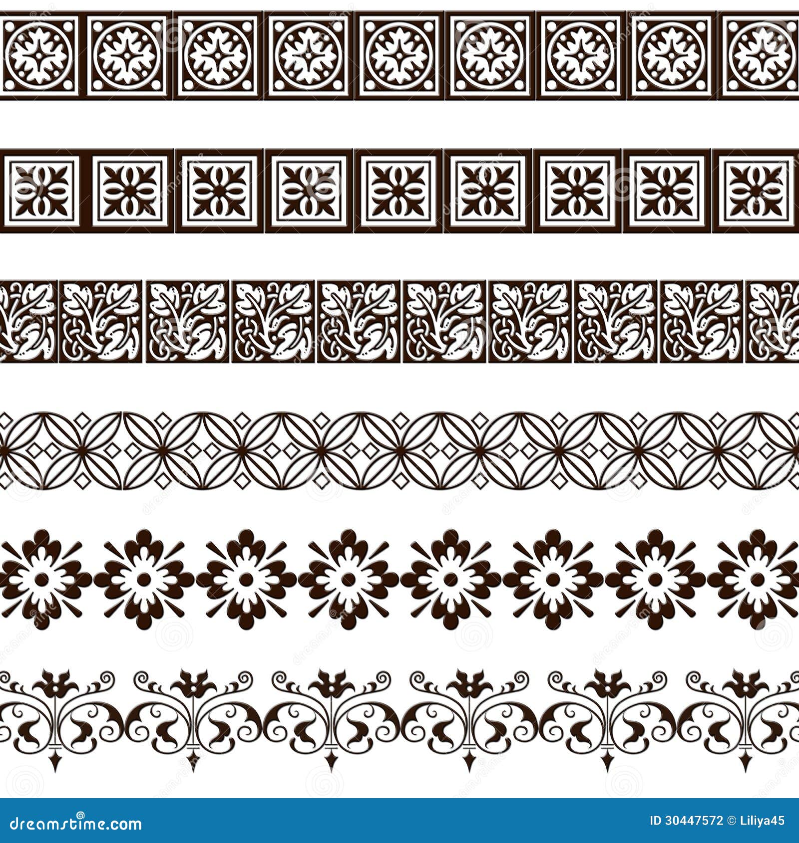 Borders And Friezes. Stock Photography | CartoonDealer.com #30447572