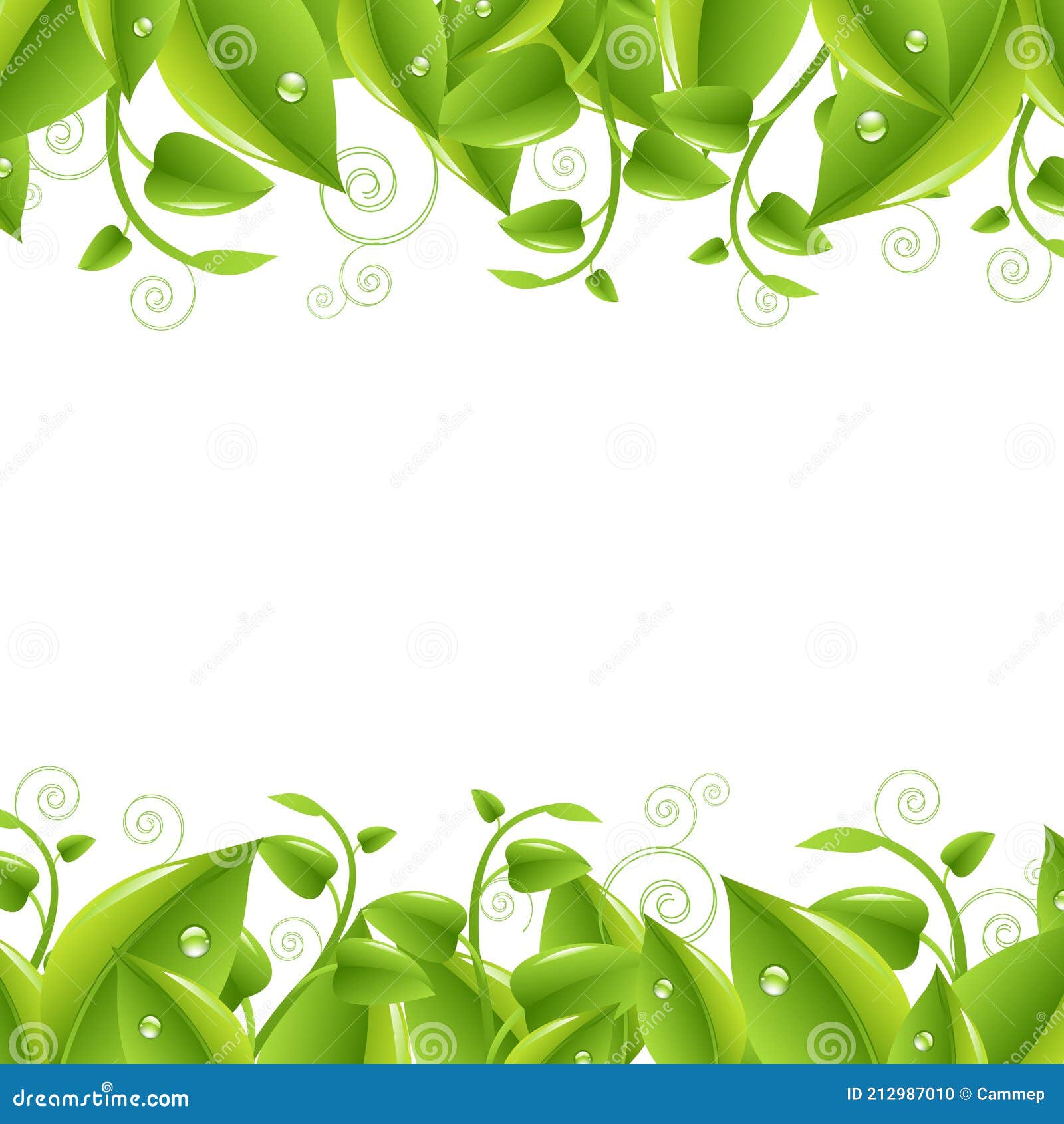 Borders with Leaves stock vector. Illustration of shadow - 212987010