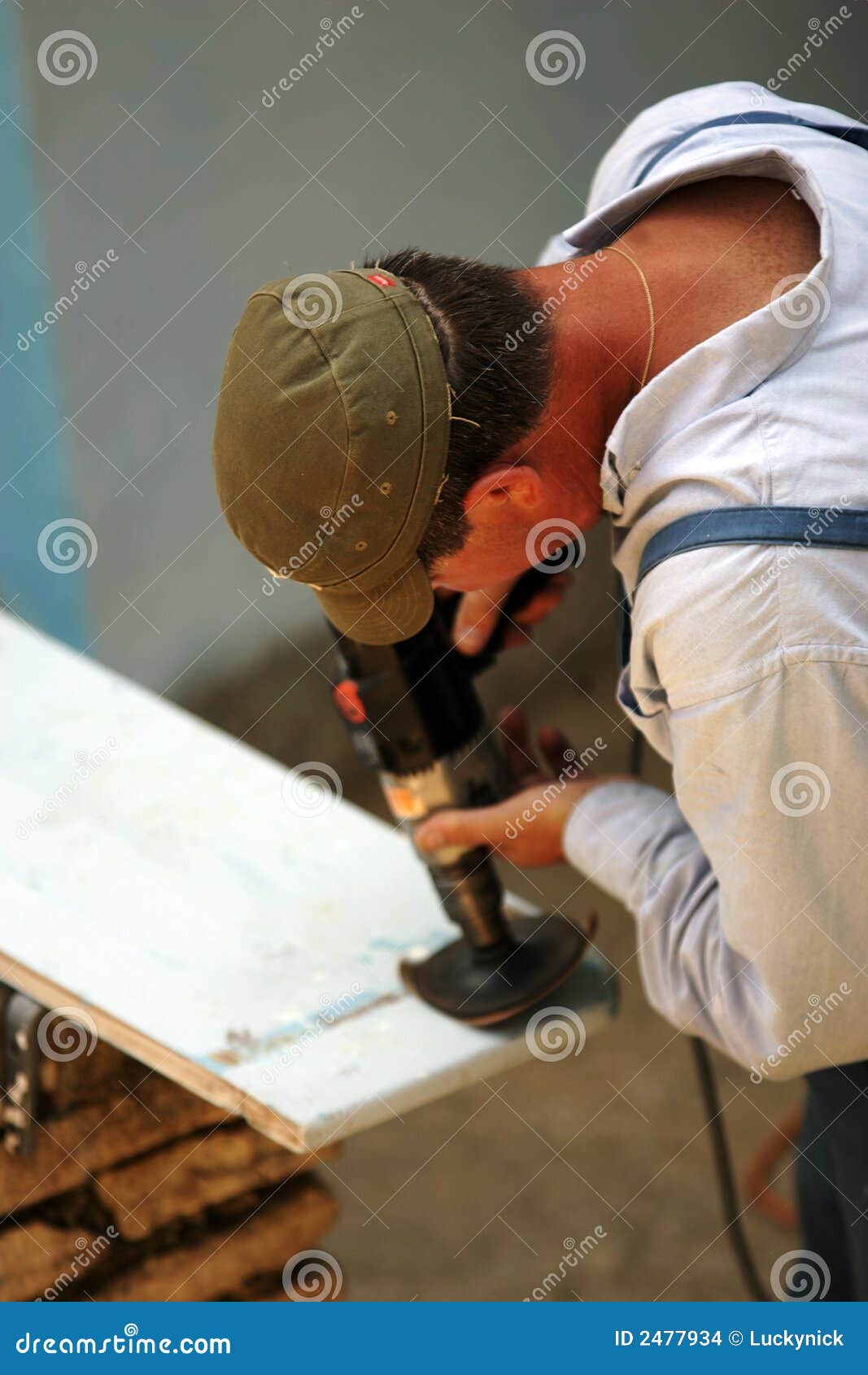 Bore-machine stock photo. Image of hole, equipment, auger - 2477934