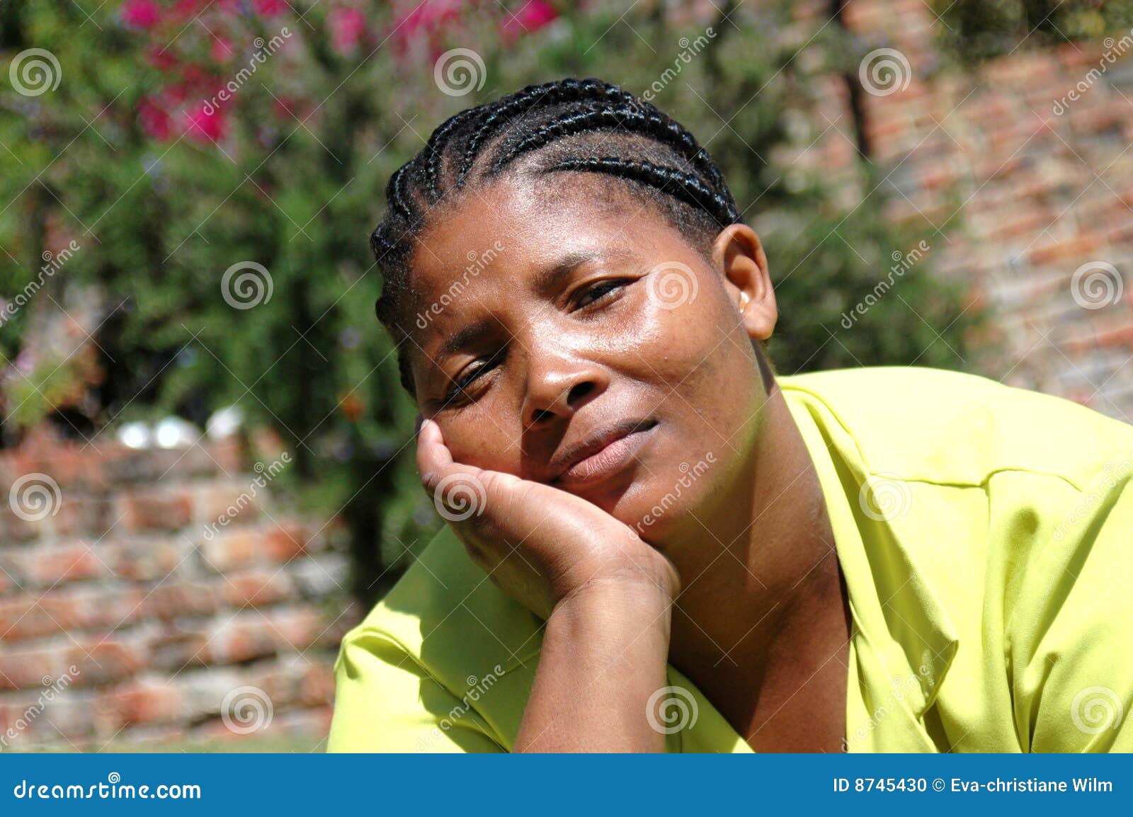 Bored African American Woman Stock Photo - Image of tediousness, female ...