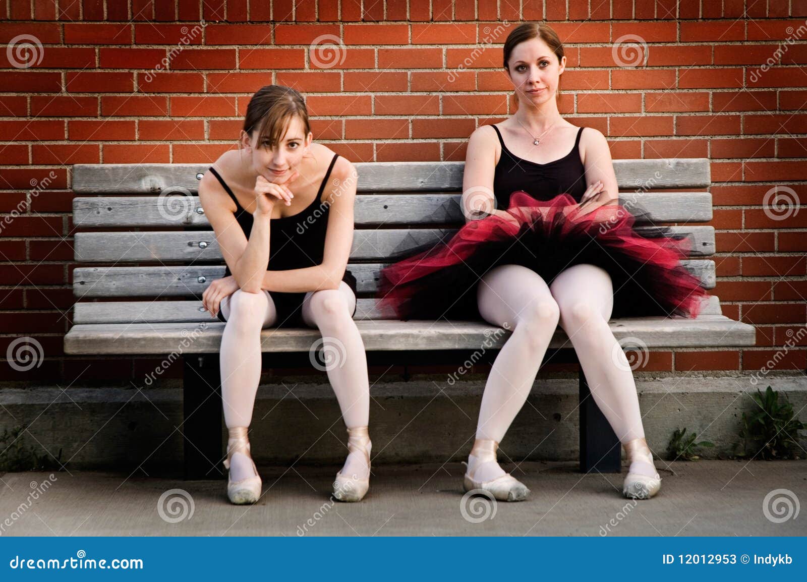 Bored Ballerinas stock image. Image of ballerina, dancers - 12012953