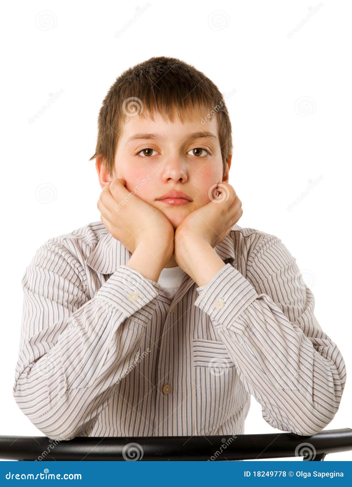 Bored boy stock photo. Image of positivity, healthy, childhood - 18249778