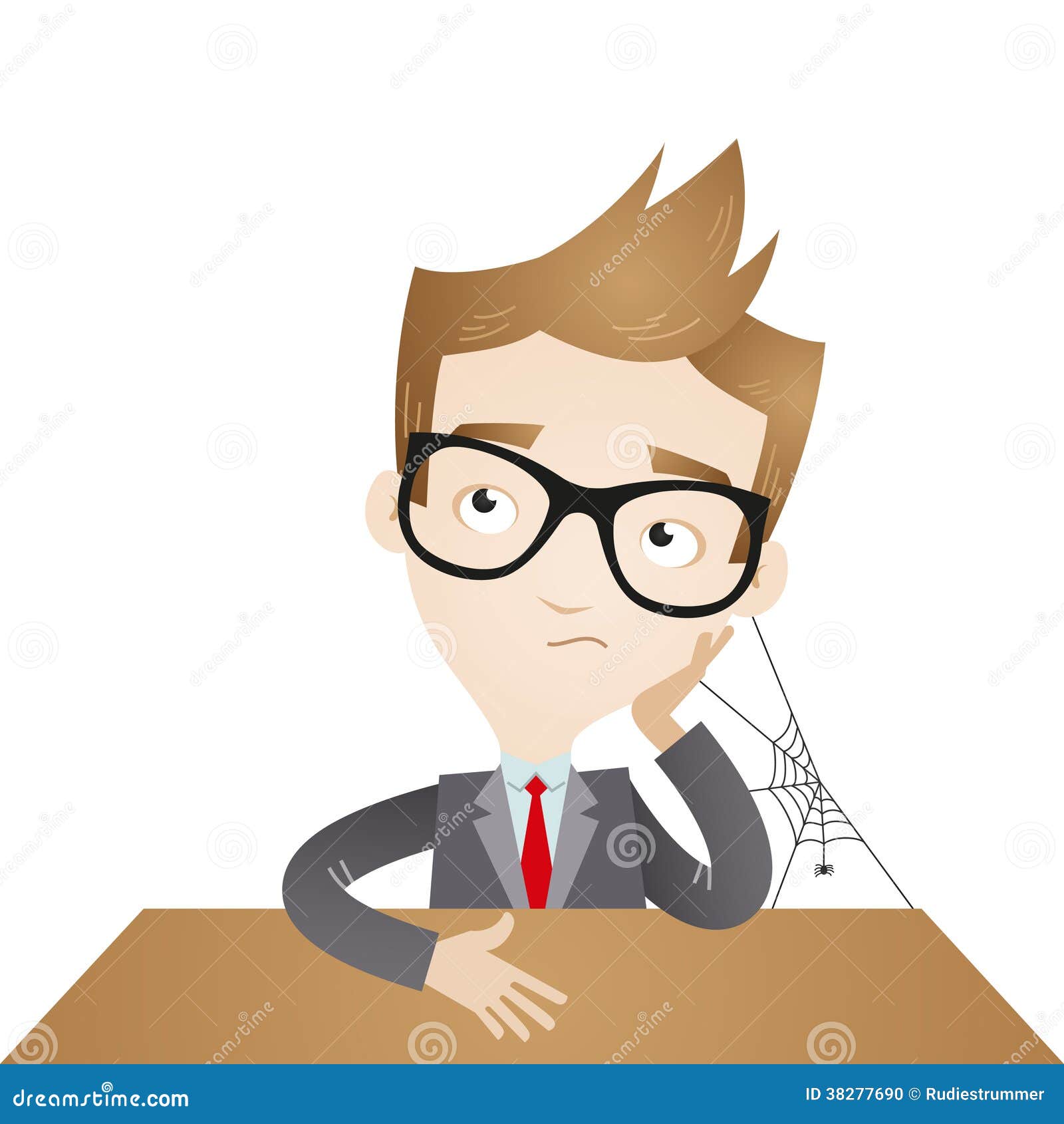 Bored Person Cartoon