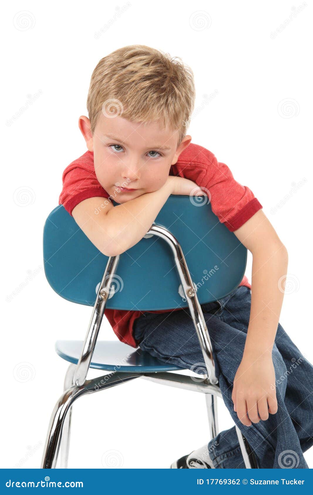Bored child stock photo. Image of childhood, school, serious - 17769362