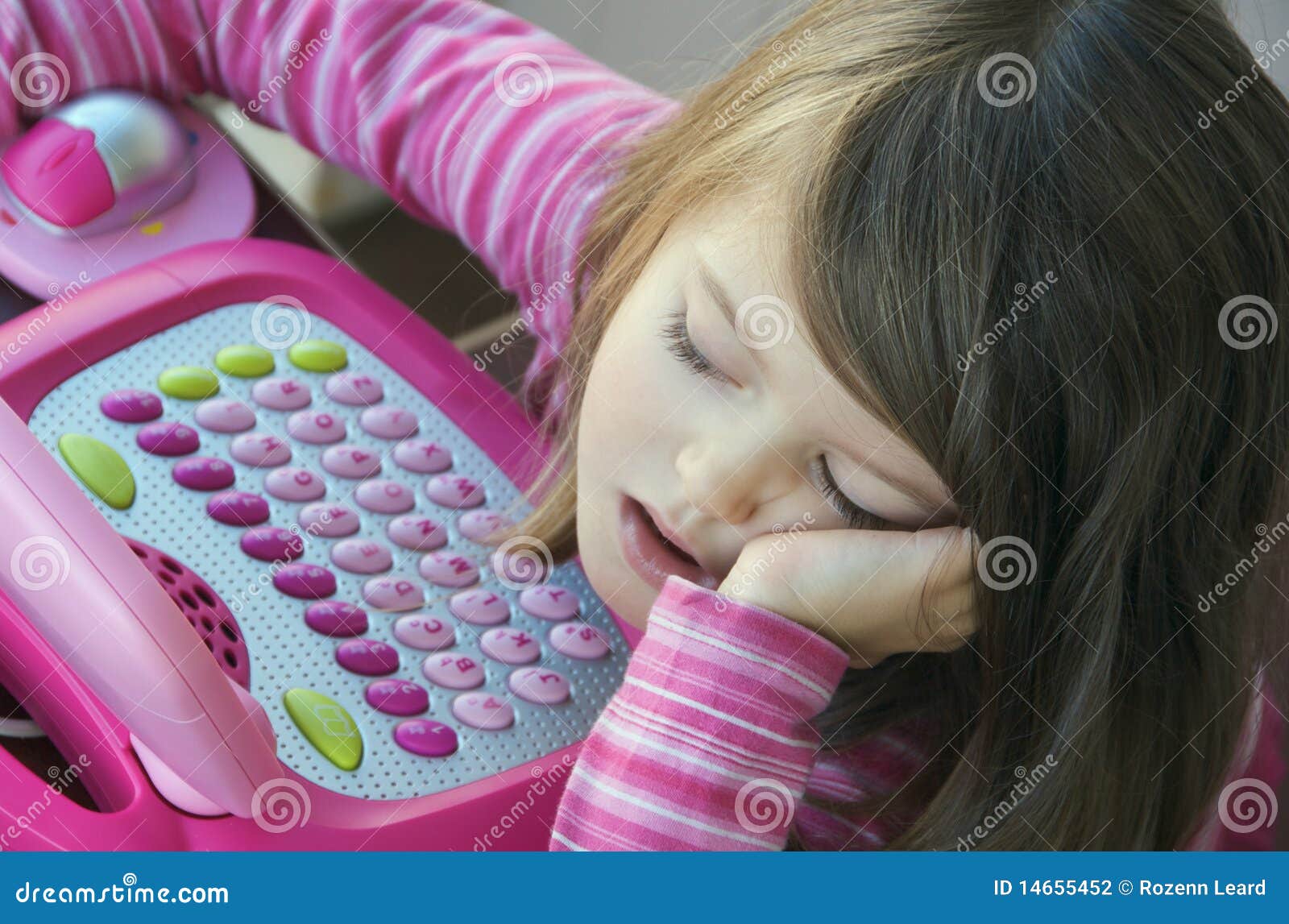 Bored child at computer stock photo. Image of entertainment - 14655452