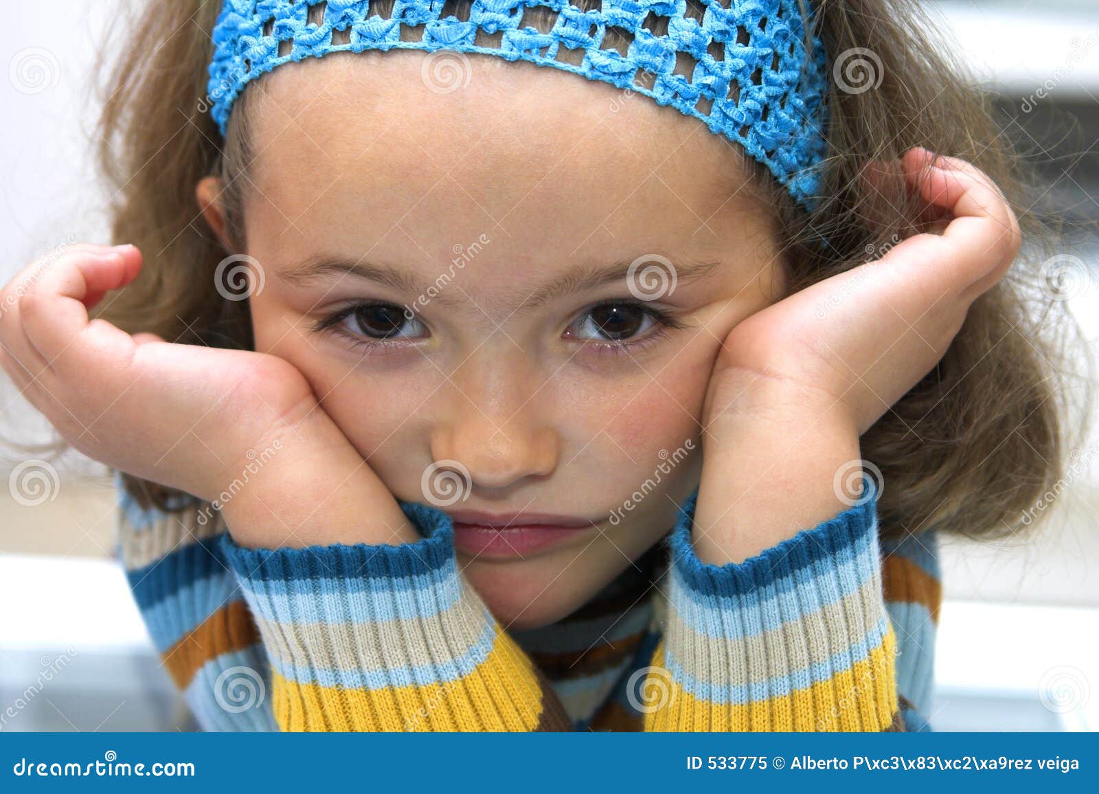 Bored child portrait stock image. Image of child, toddler - 533775