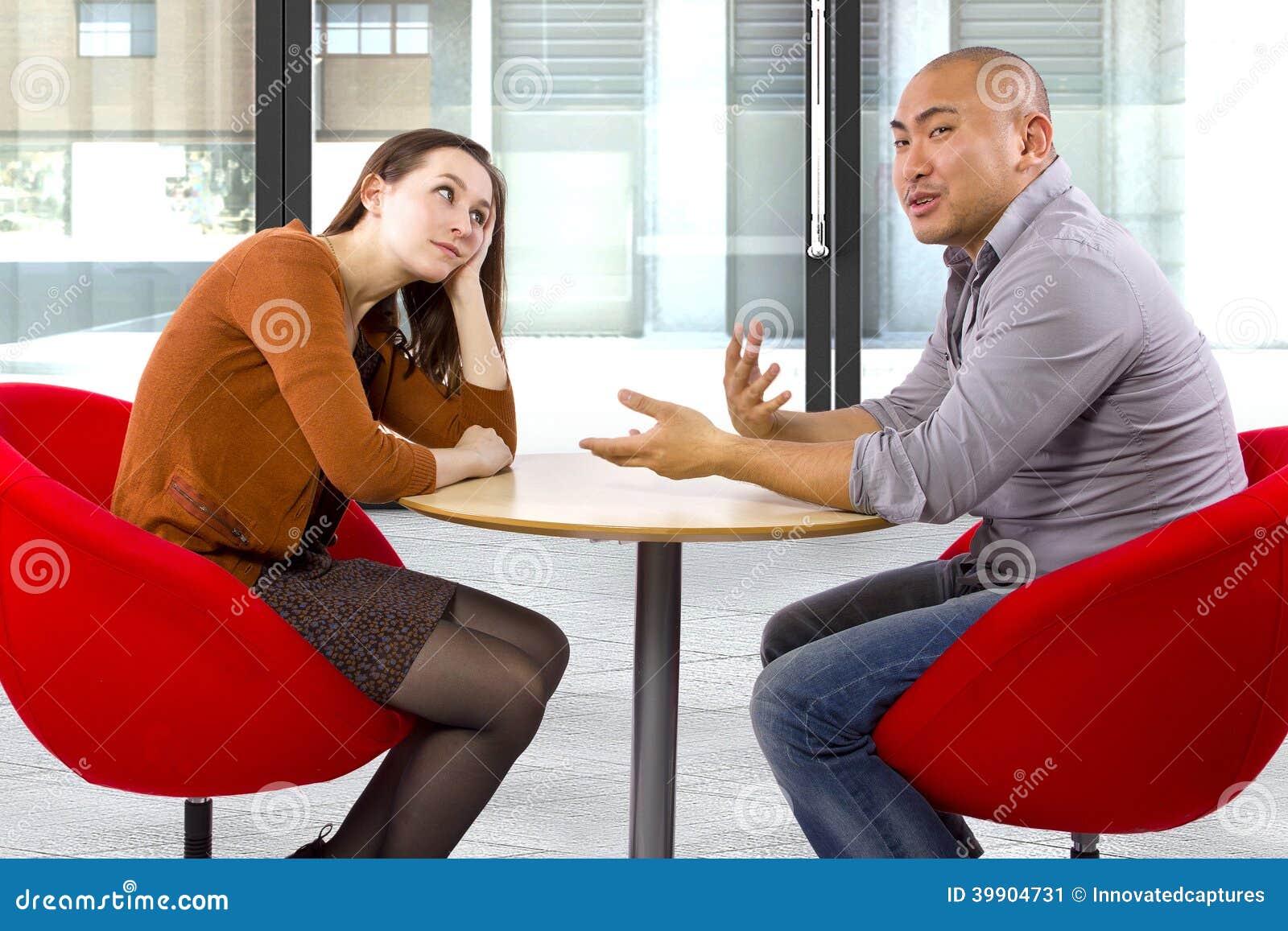 Bored Date stock image. Image of frustration, beautiful - 39904731