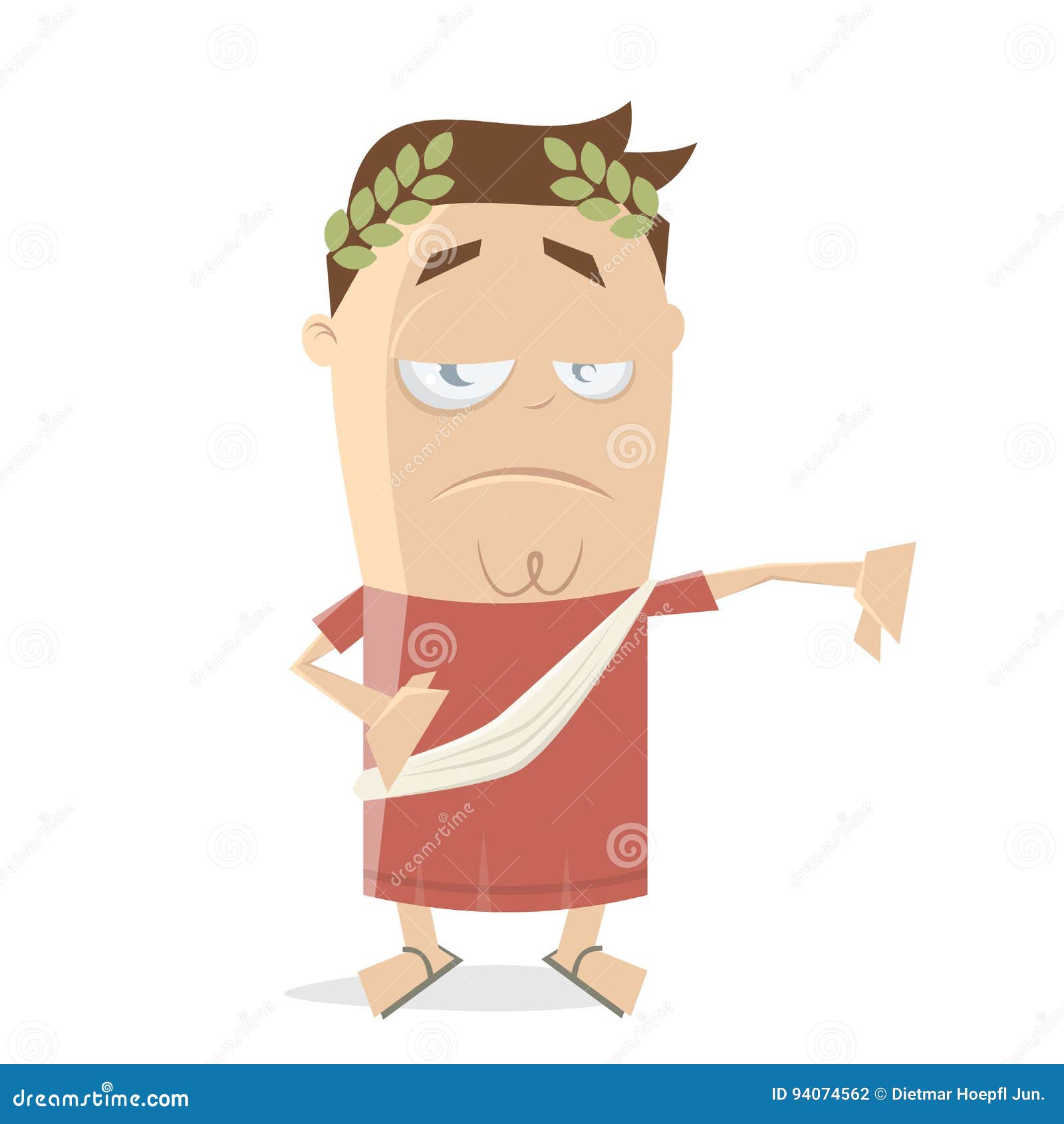 Julius Caesar Thumbs Up