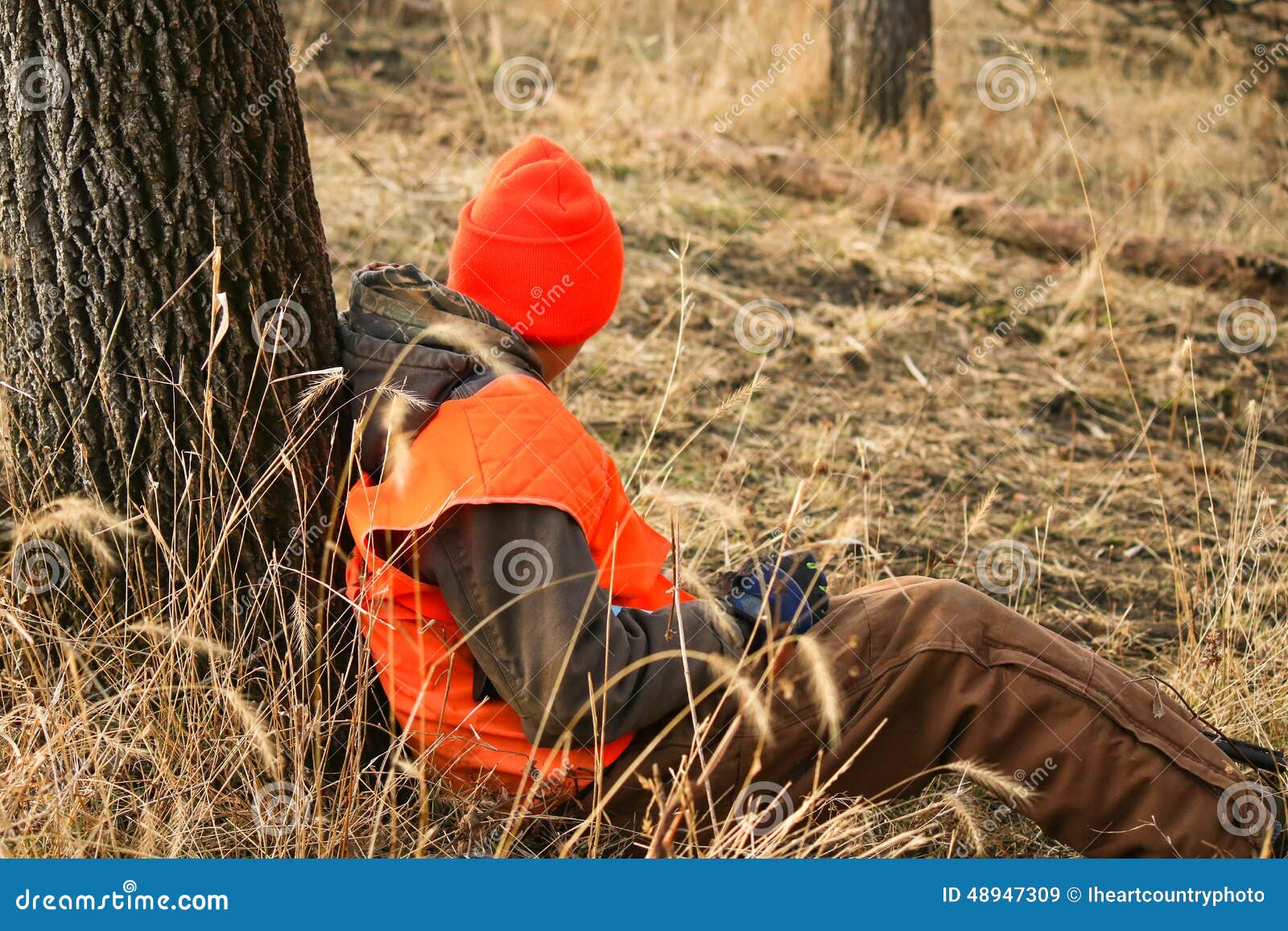 Bored Hunter stock image. Image of hunter, deer, safety - 48947309