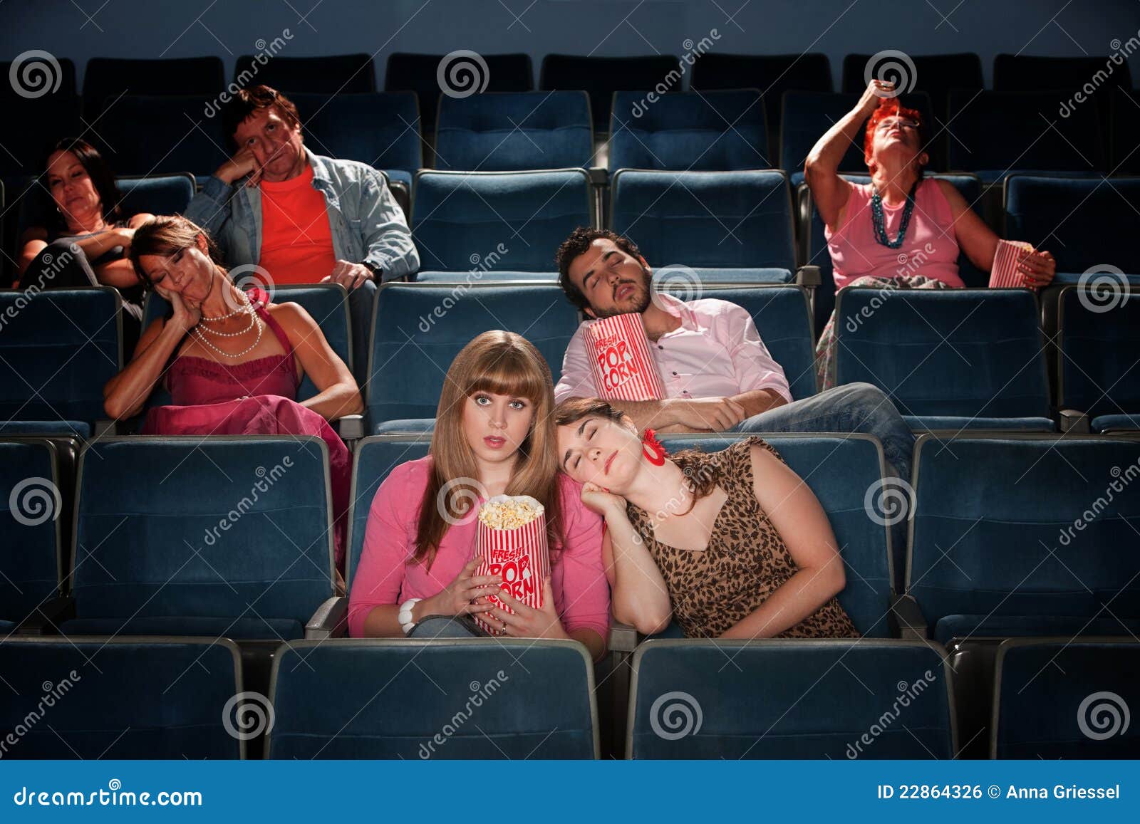 Bored People Waiting Royalty-Free Stock Photography | CartoonDealer.com ...