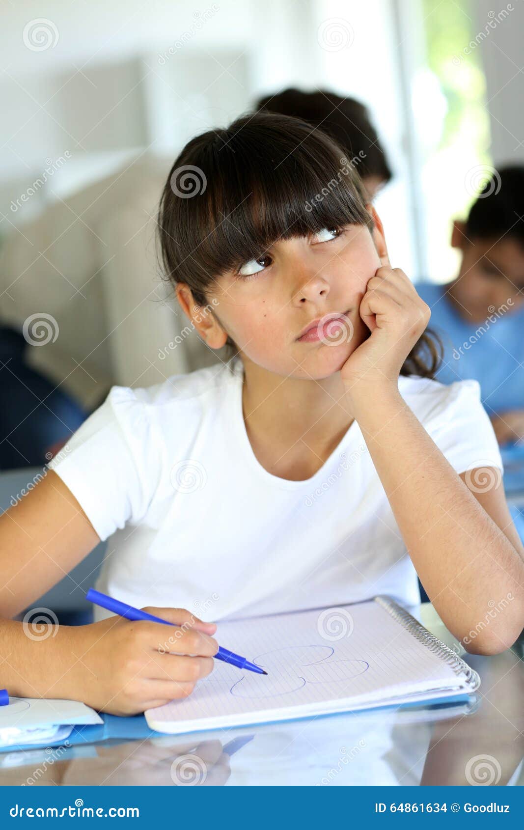 Bored In Class Drawing