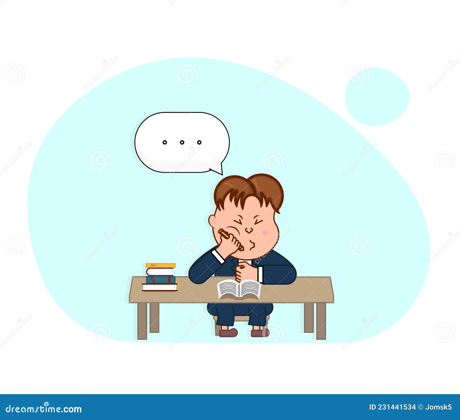 Bored Boring Bore-out Royalty-Free Stock Photography | CartoonDealer ...