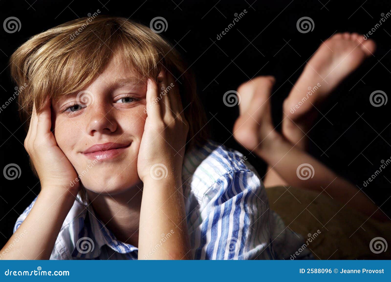 Bored but Still Happy stock photo. Image of squish, lazy - 2588096